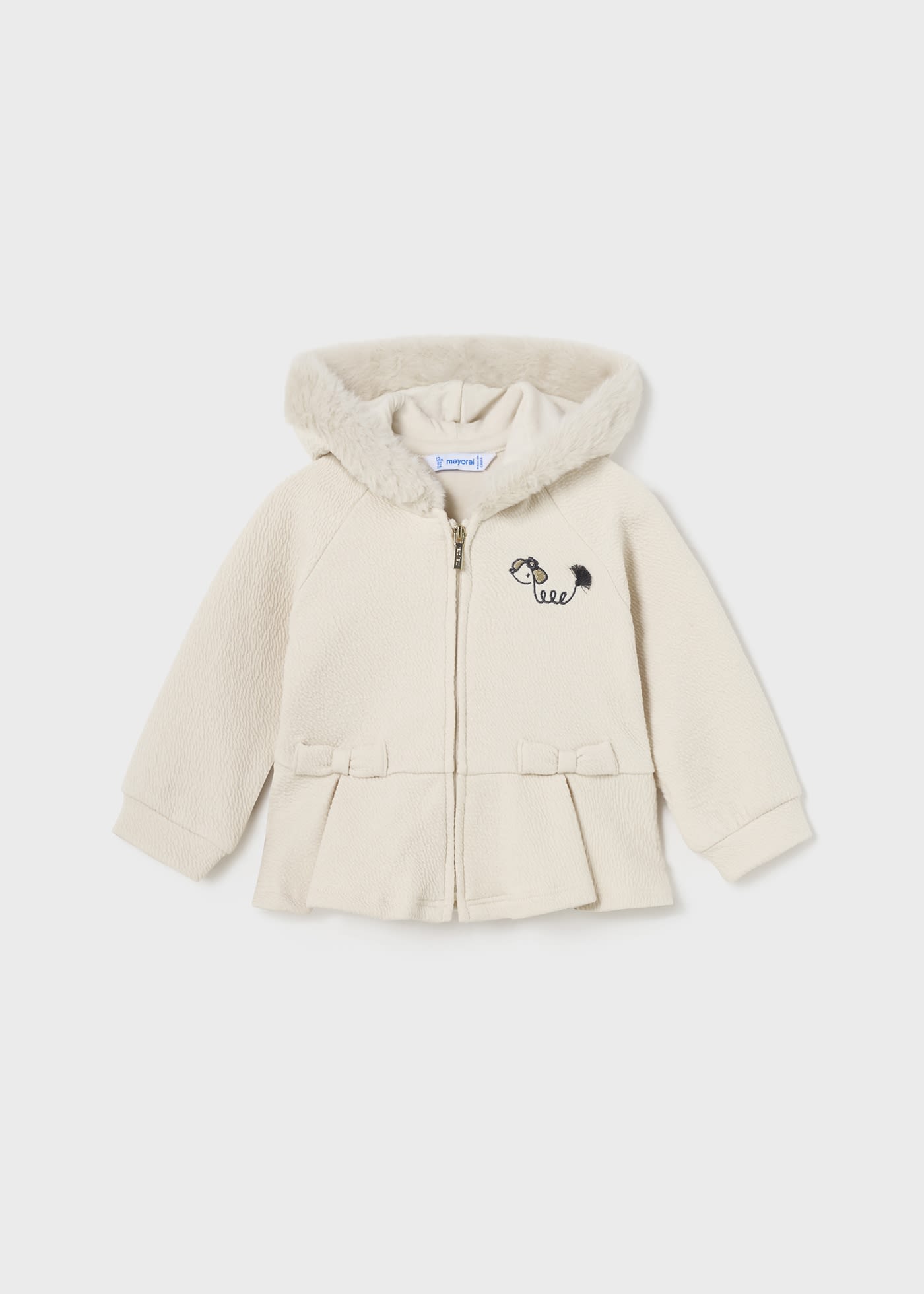 Baby zip-up hooded jacket | Mayoral