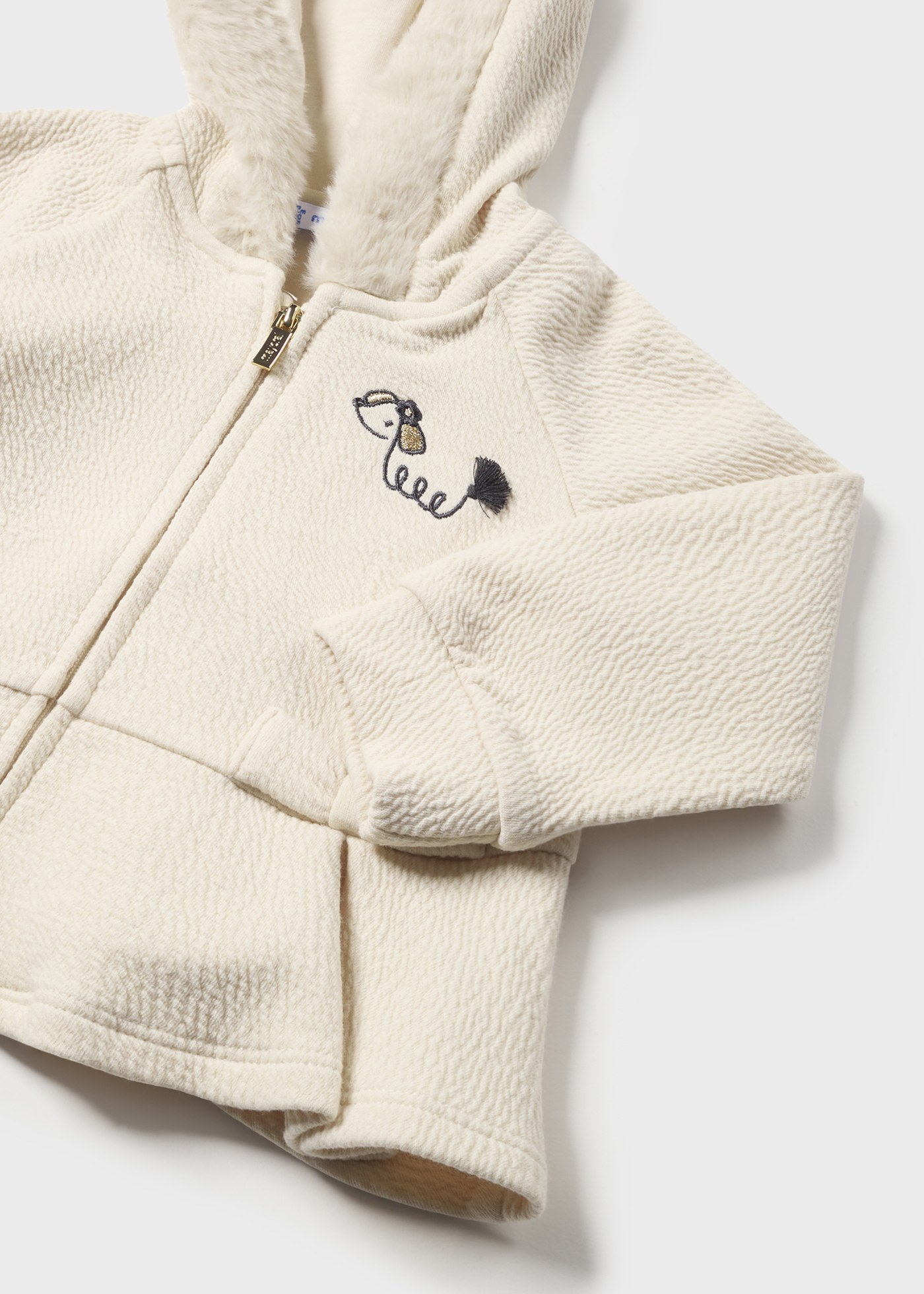 Baby zip-up hooded jacket | Mayoral
