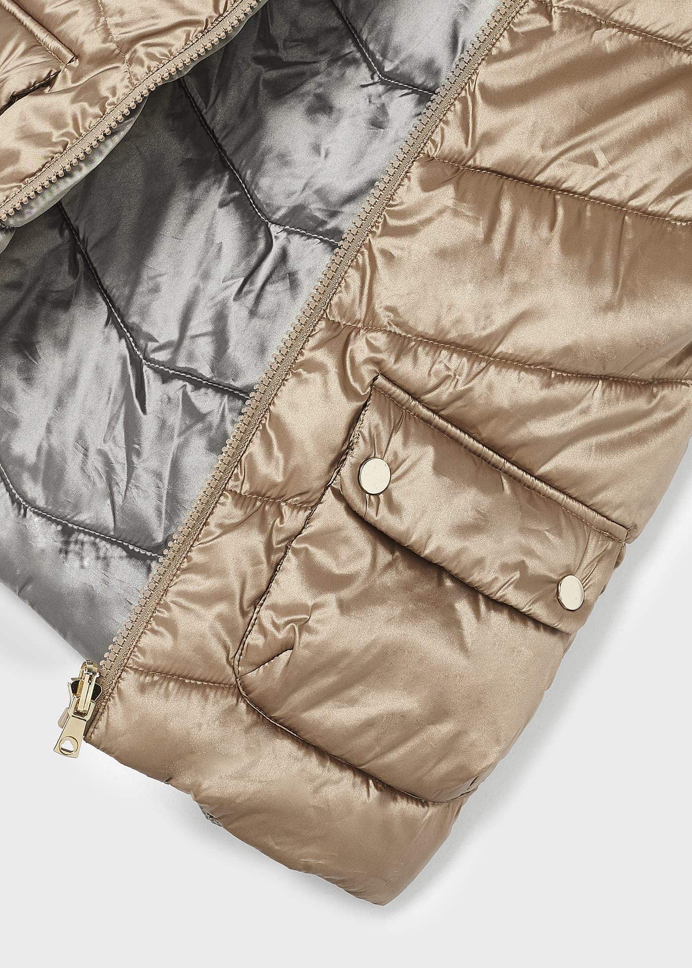 Reversible puffer vest recycled fibers girl | Mayoral