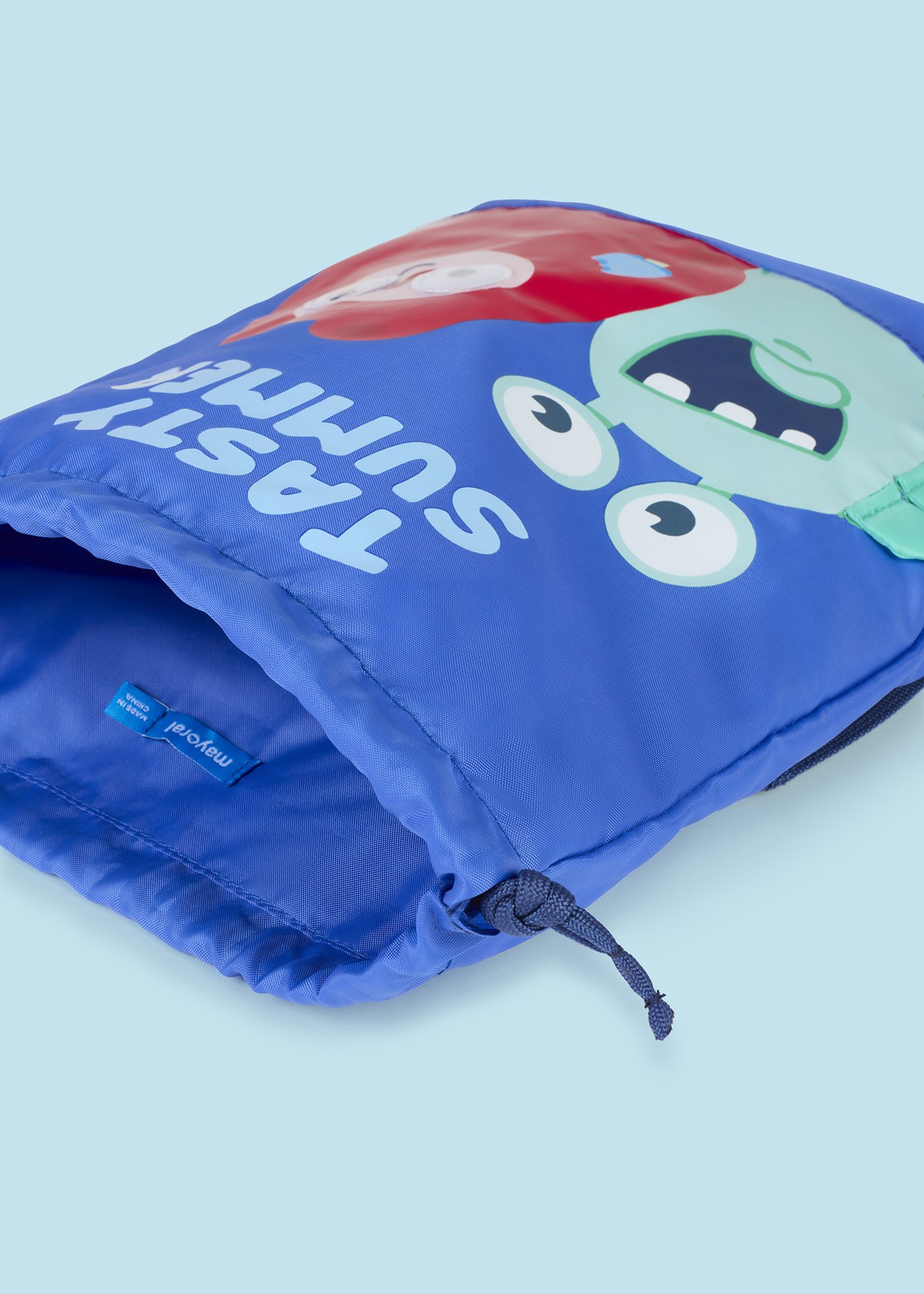 Mochila interactiva bebé Añil | Mayoral