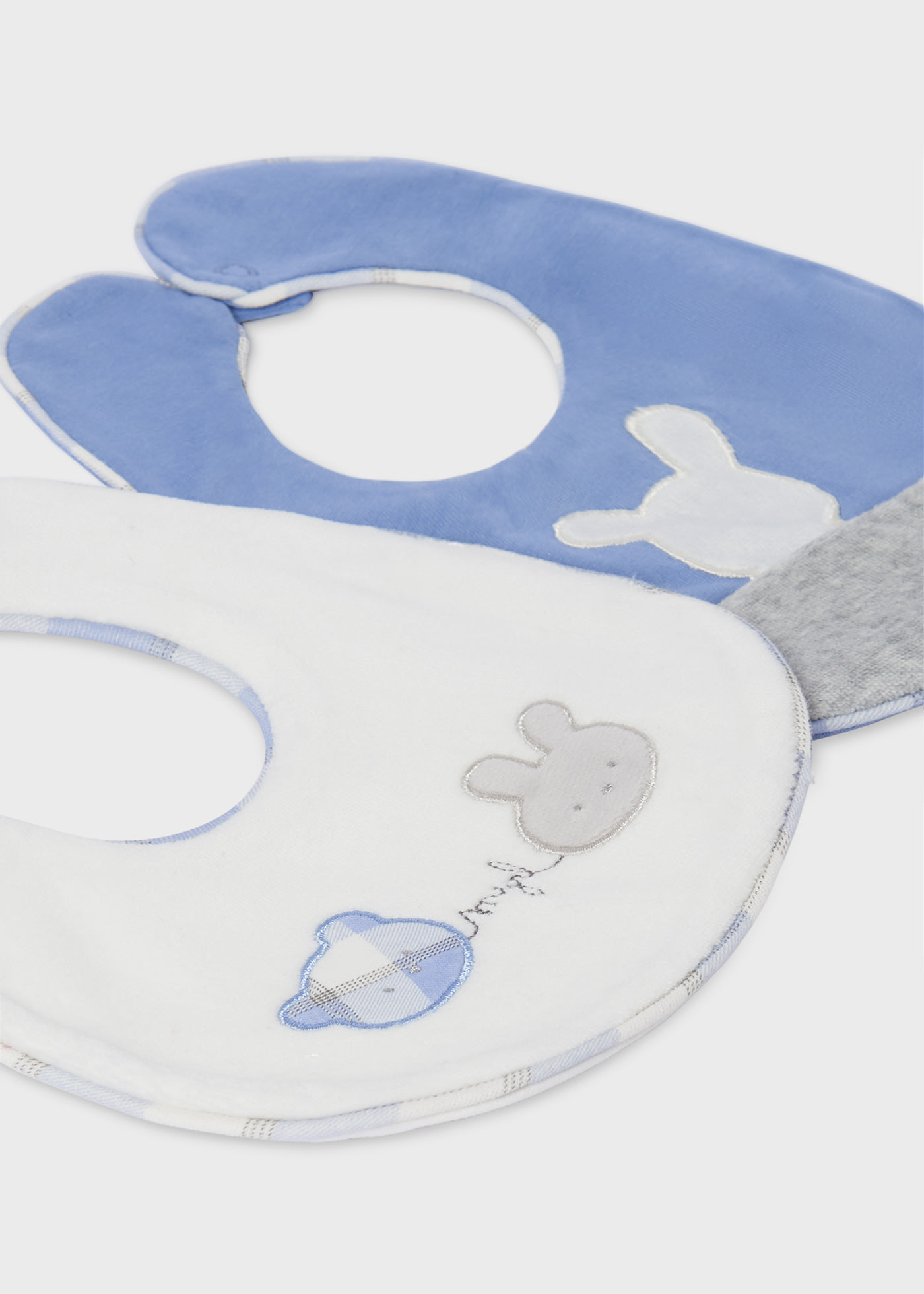 2er Set Lätzchen nachhaltig Baby Blue ice | Mayoral