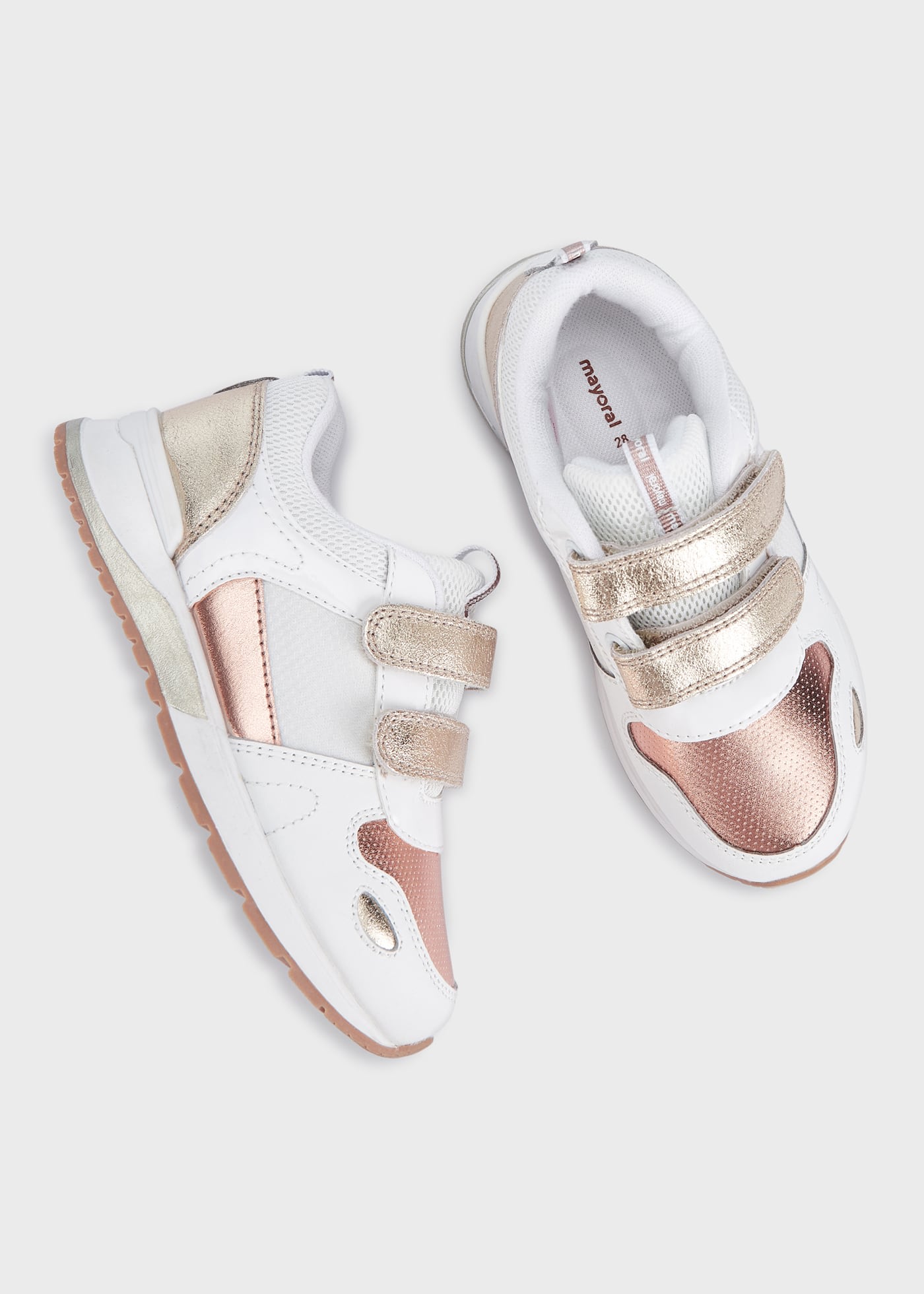 Baskets avec double fermeture velcro pour filles Multicolore | Mayoral
