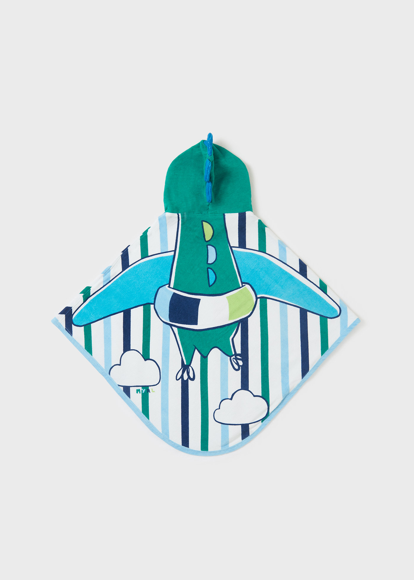 Toalla poncho con capucha de algodón sostenible para bebé Maui | Mayoral