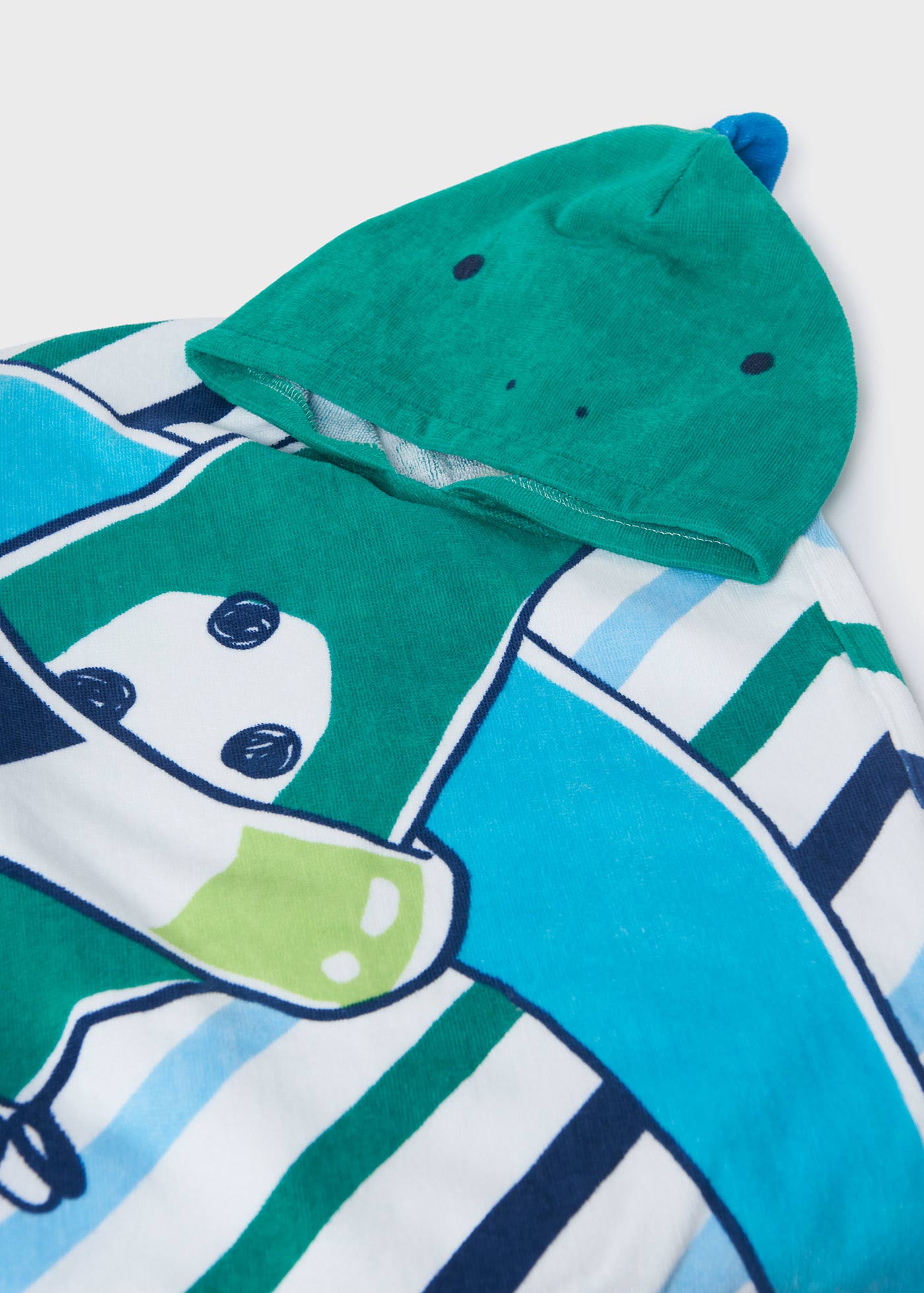 Toalla poncho con capucha de algodón sostenible para bebé Maui | Mayoral