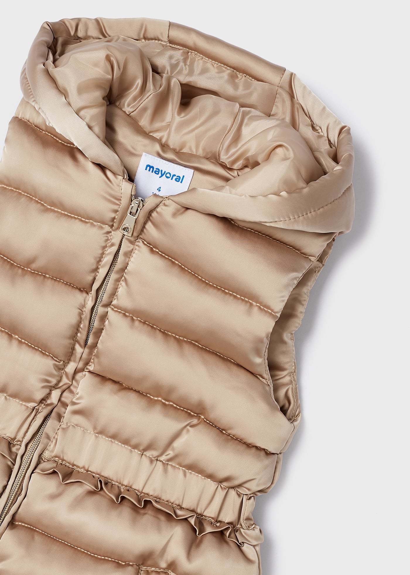 Chaleco acolchado para niña Sand | Mayoral