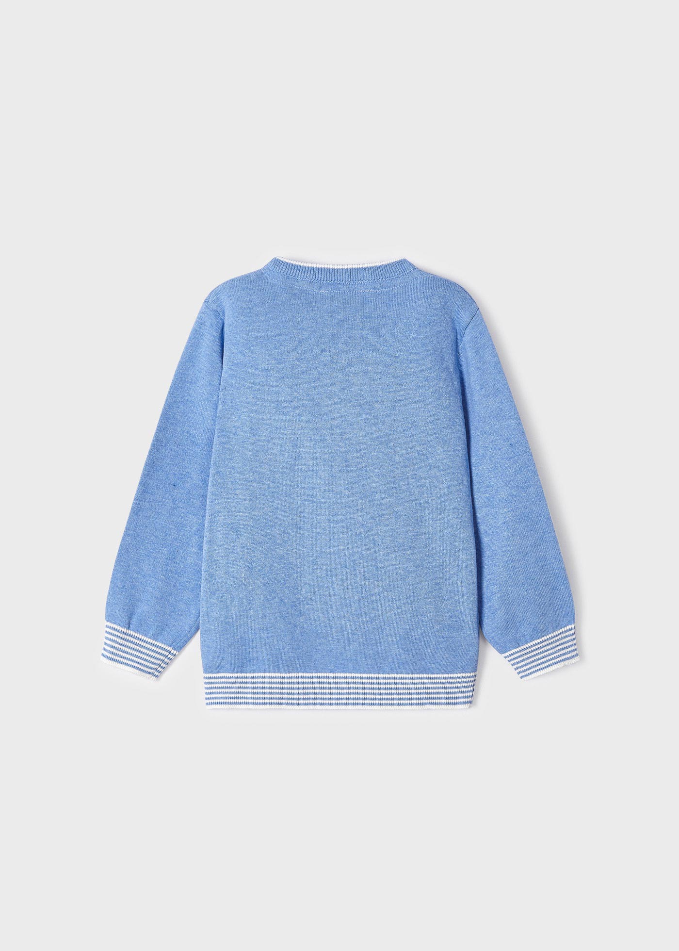 Pullover aus Baumwolle Jungen Himmelblau vigoré | Mayoral