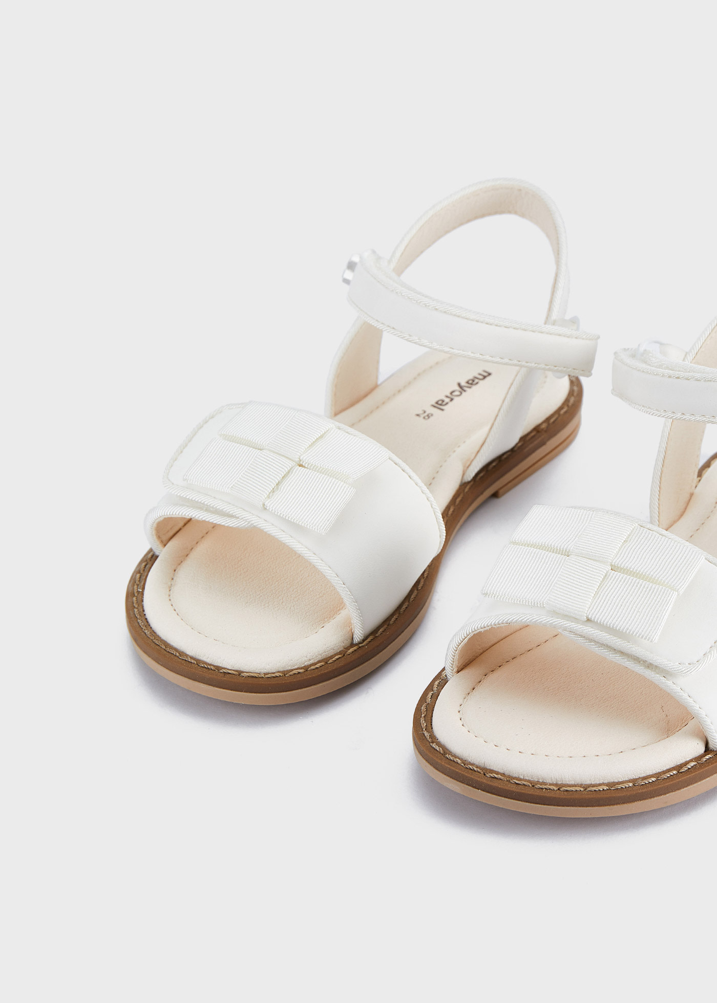 Sandale cu dubla funda pentru fetita Alb | Mayoral