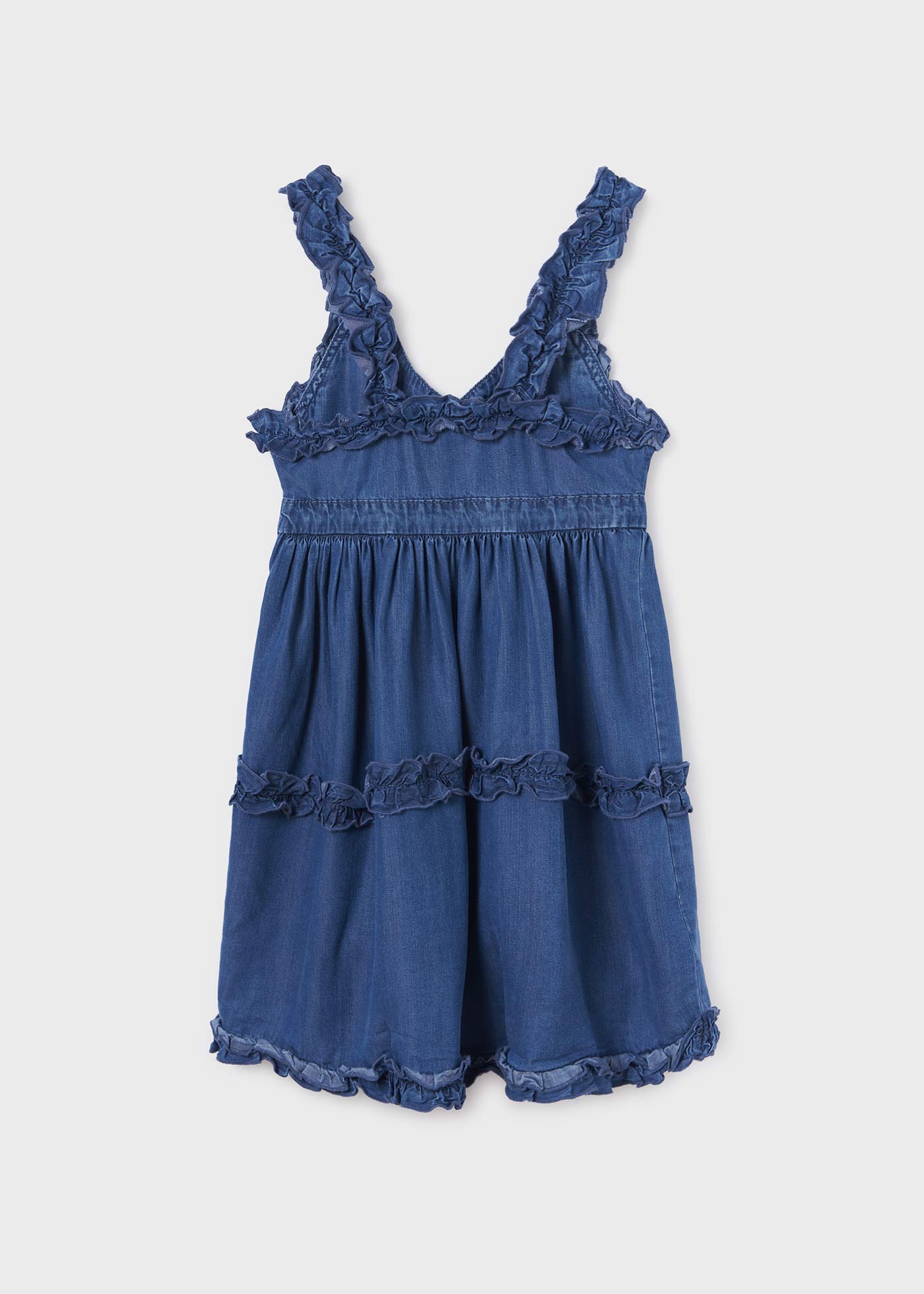 Jeanskleid aus TENCEL™ Lyocel Teenager Mädchen Jeans medium | Mayoral