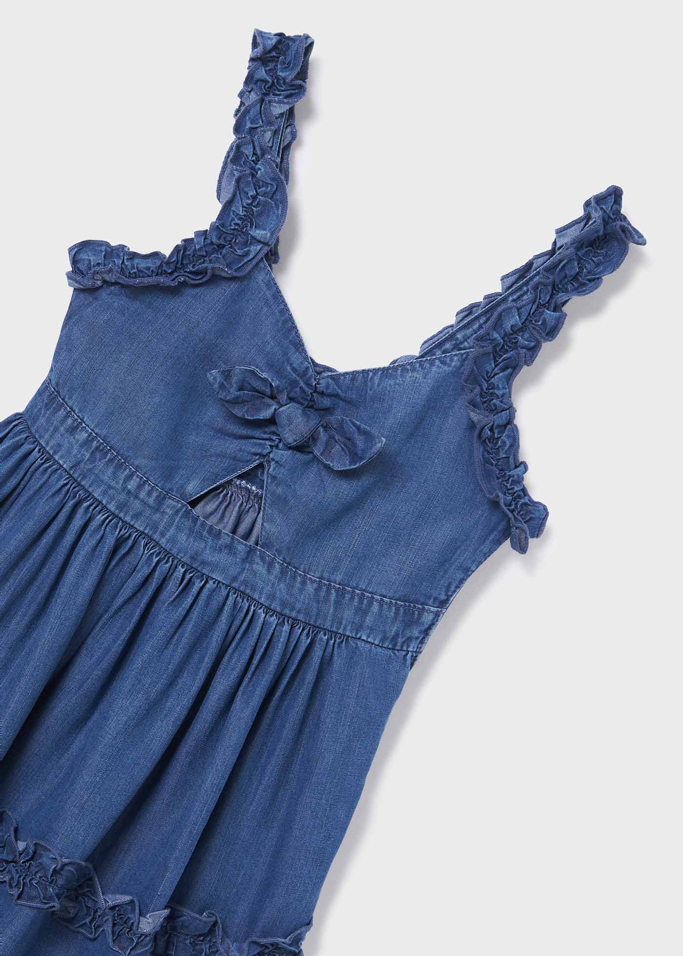 Jeanskleid aus TENCEL™ Lyocel Teenager Mädchen Jeans medium | Mayoral