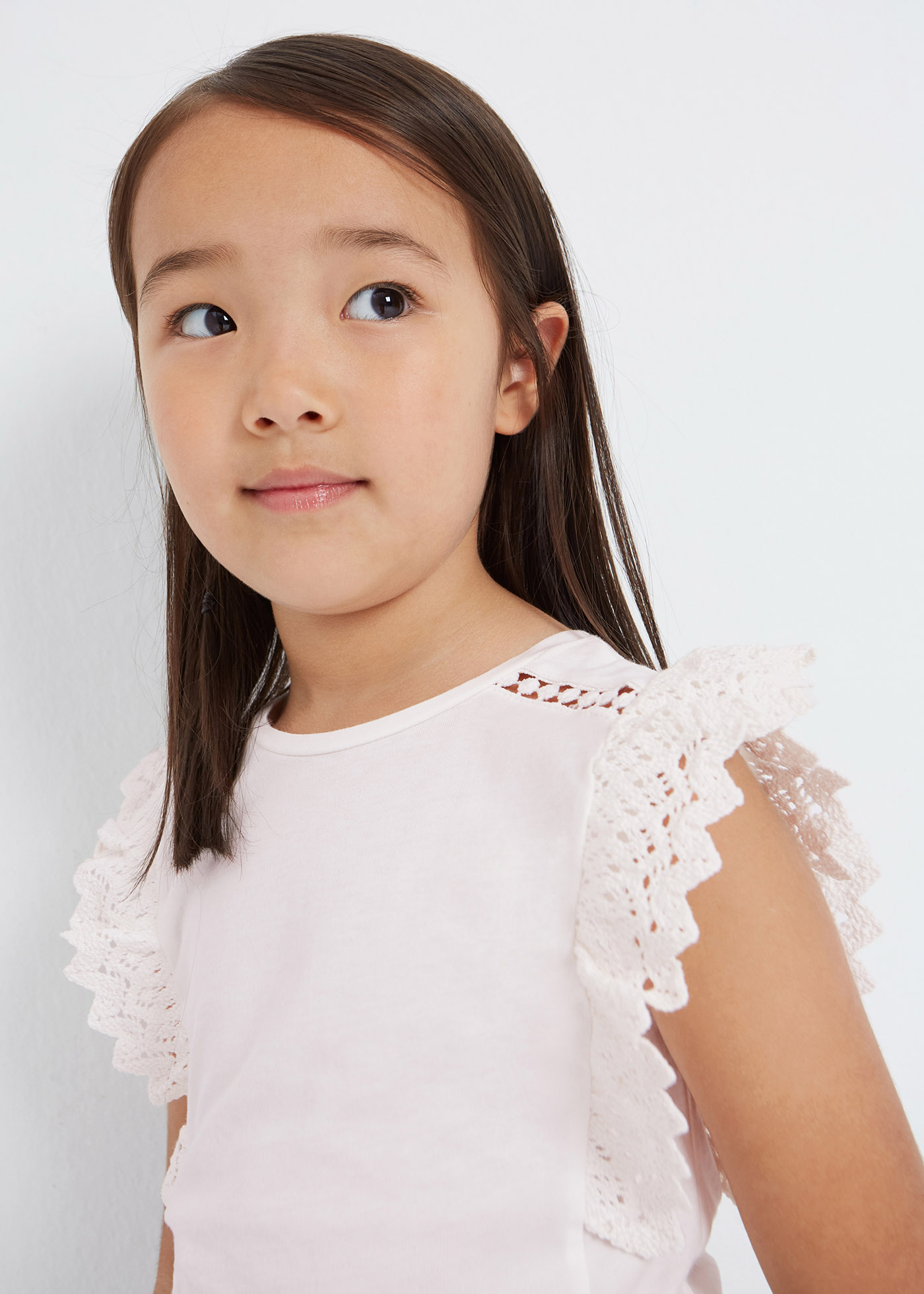 Ruffle T-shirt girl | Mayoral