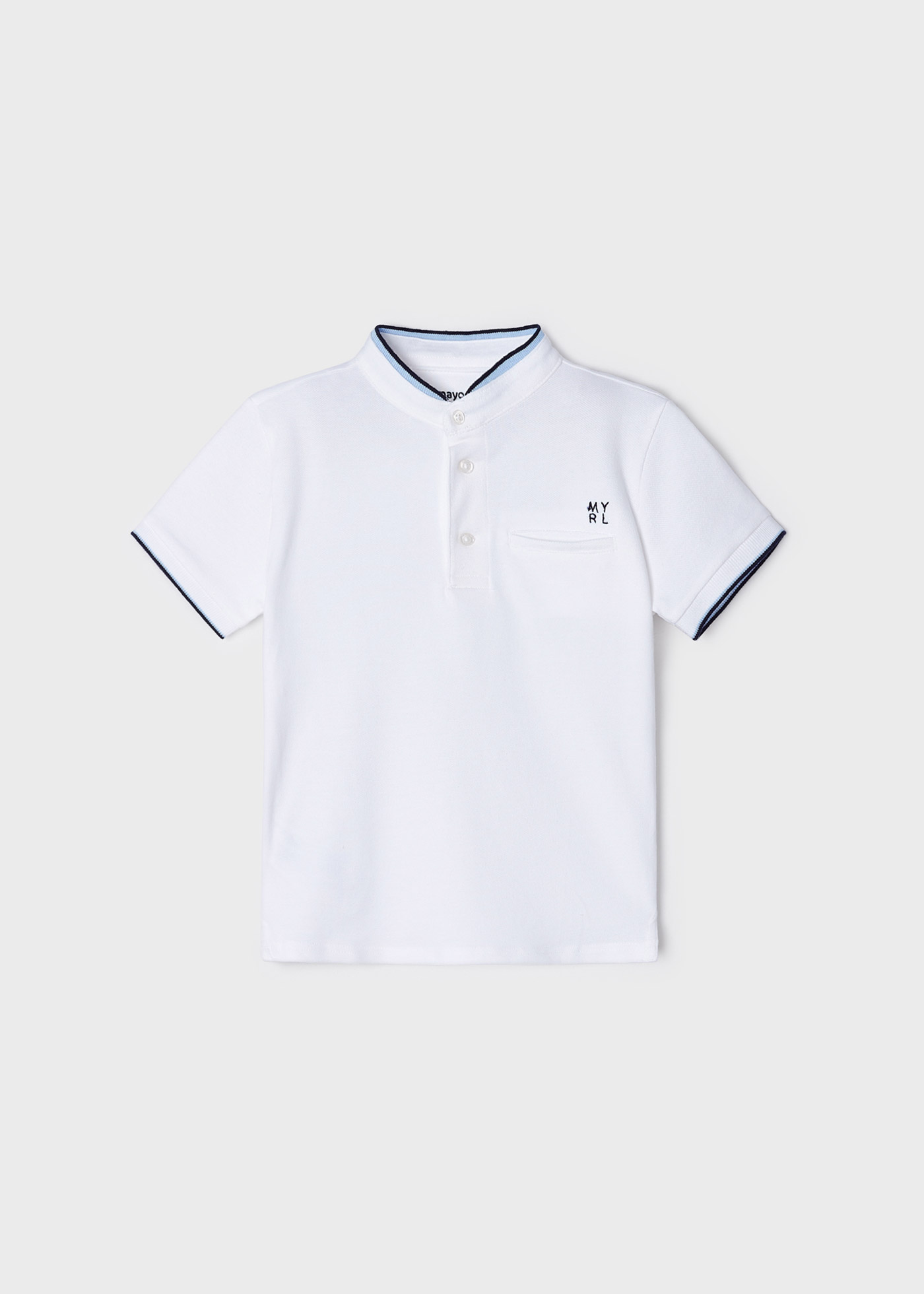 Grandad collar Polo shirt boy | Mayoral