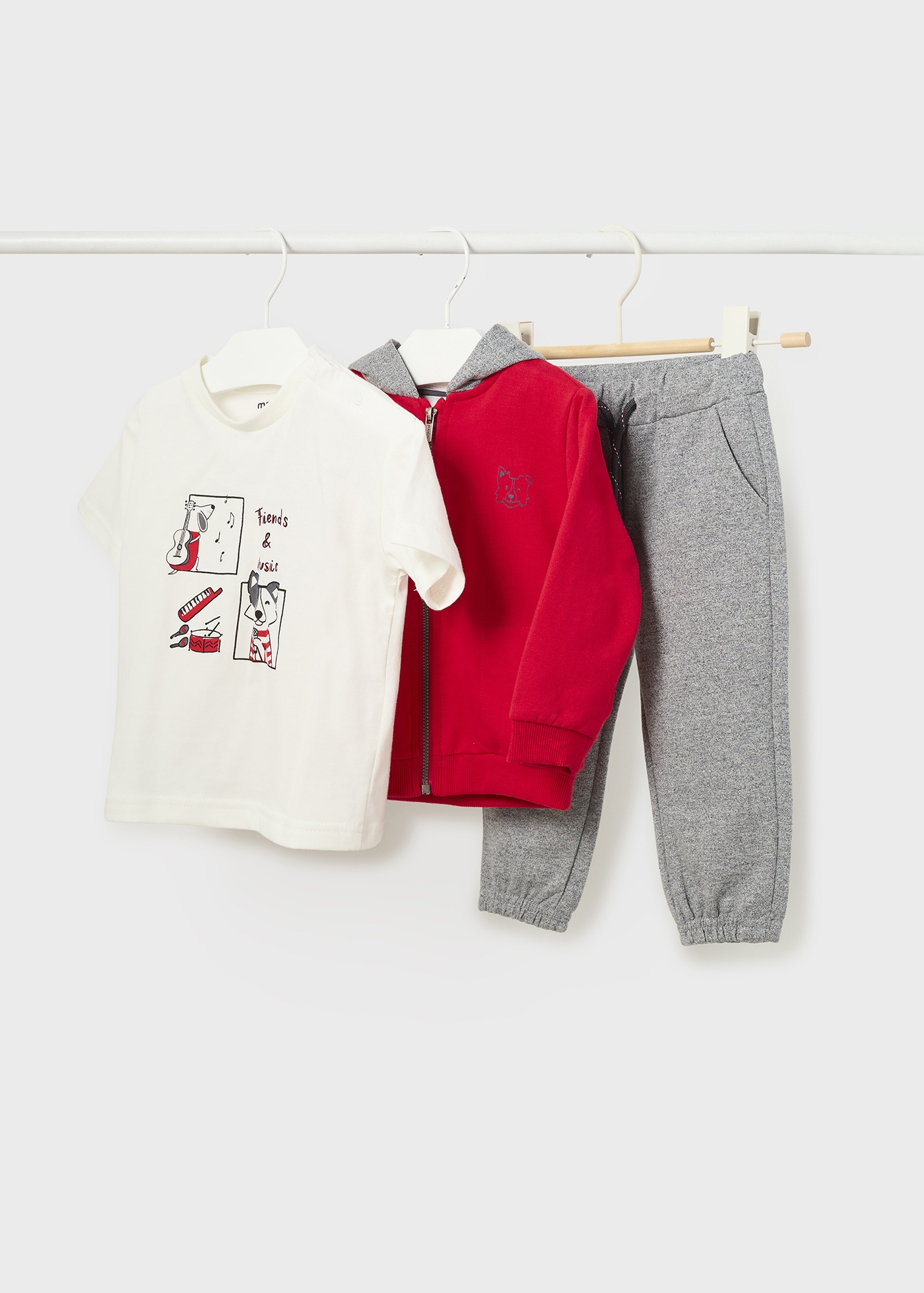 3 piece tracksuit baby | Mayoral