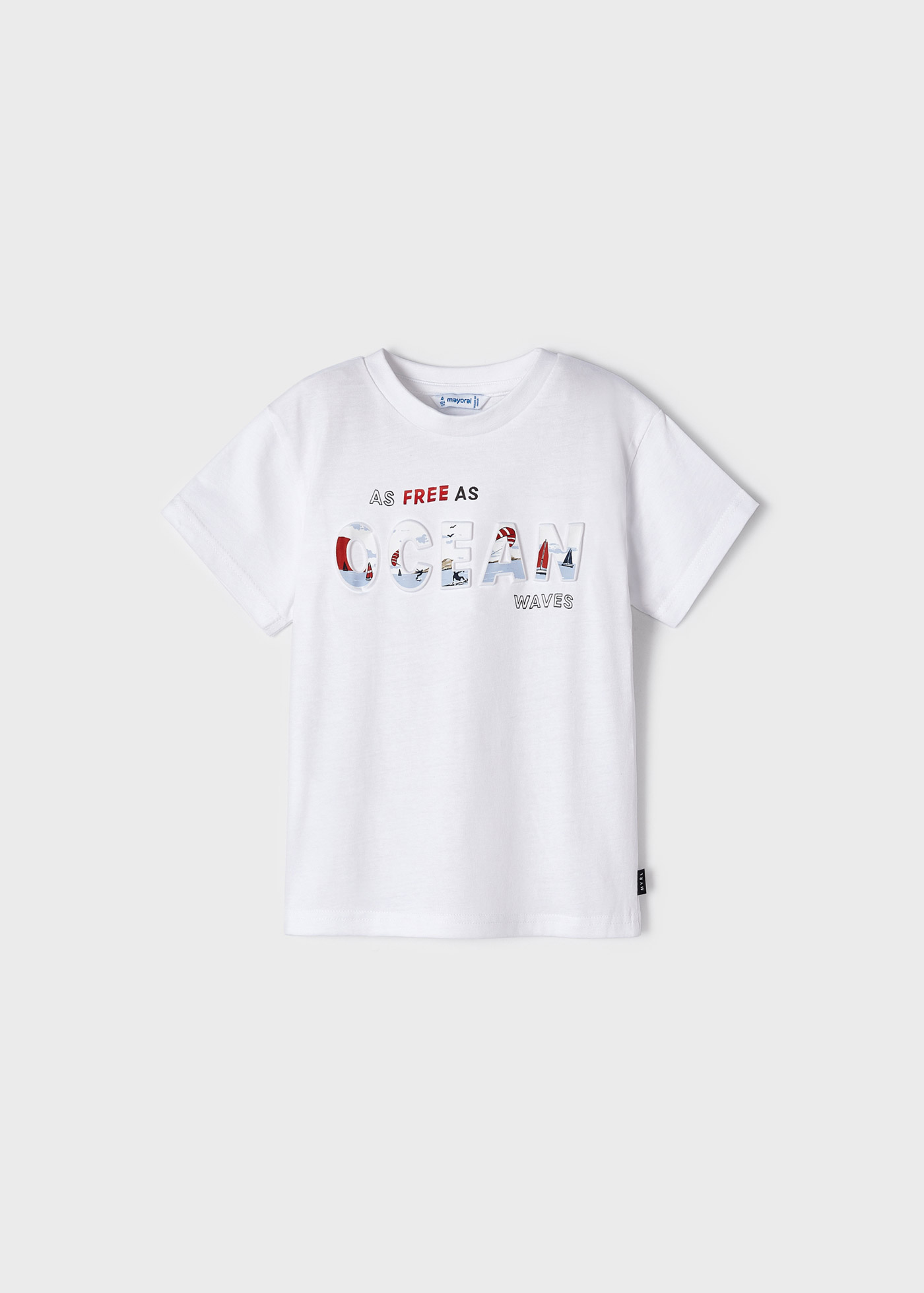 Printed Motif T-shirt Sustainable Cotton Boy | Mayoral