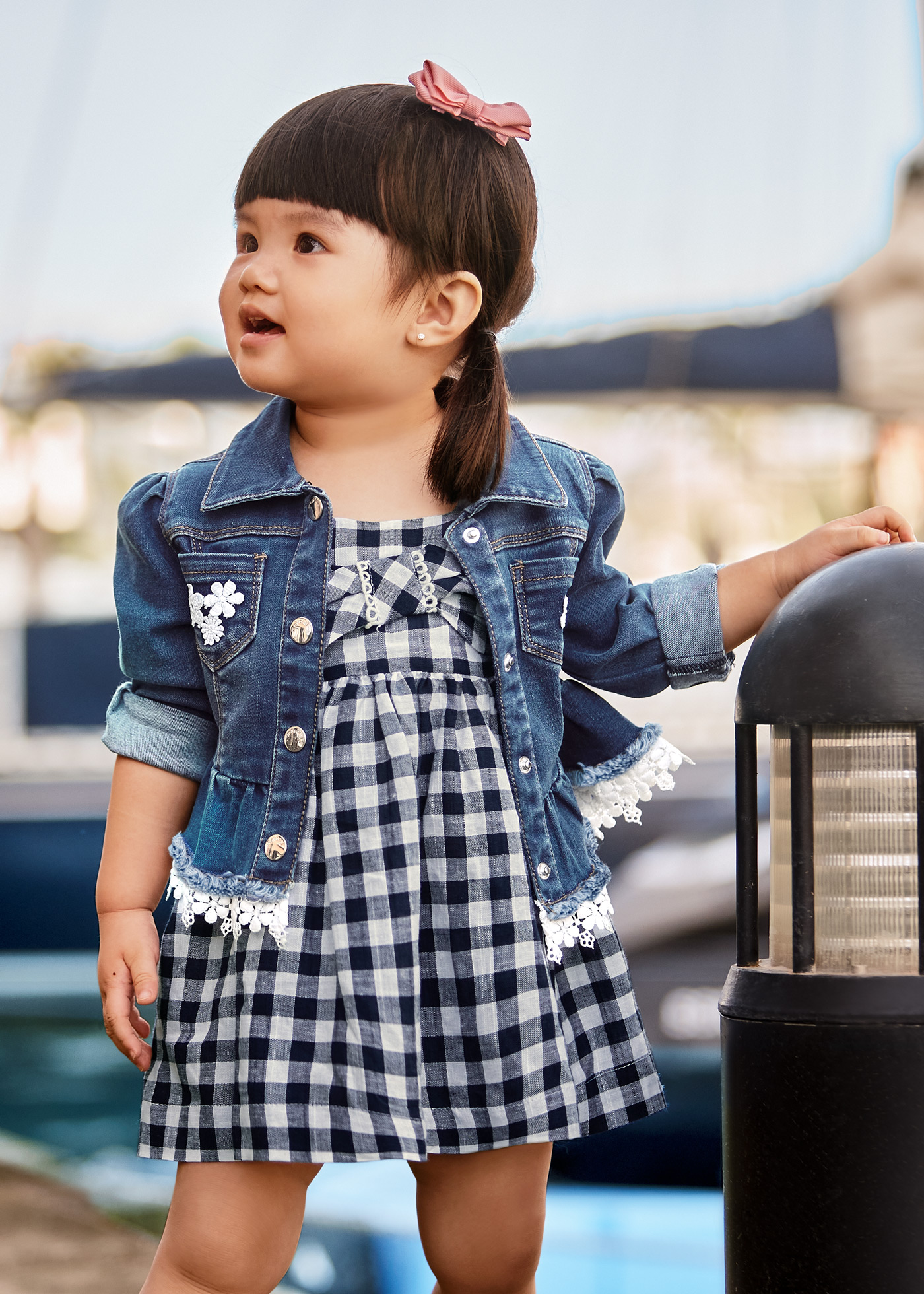Dress with nappy cover baby | Mayoral