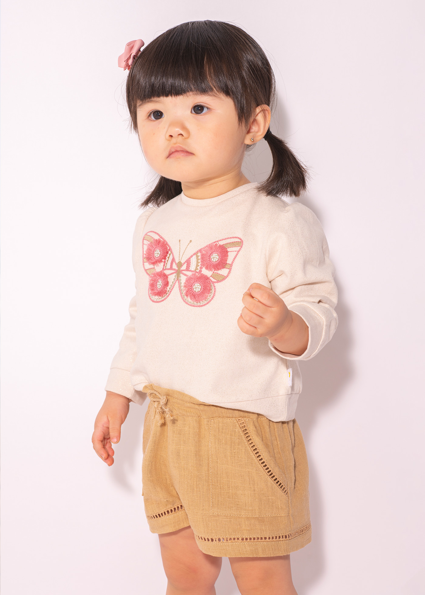 Short con lino para bebé | Mayoral