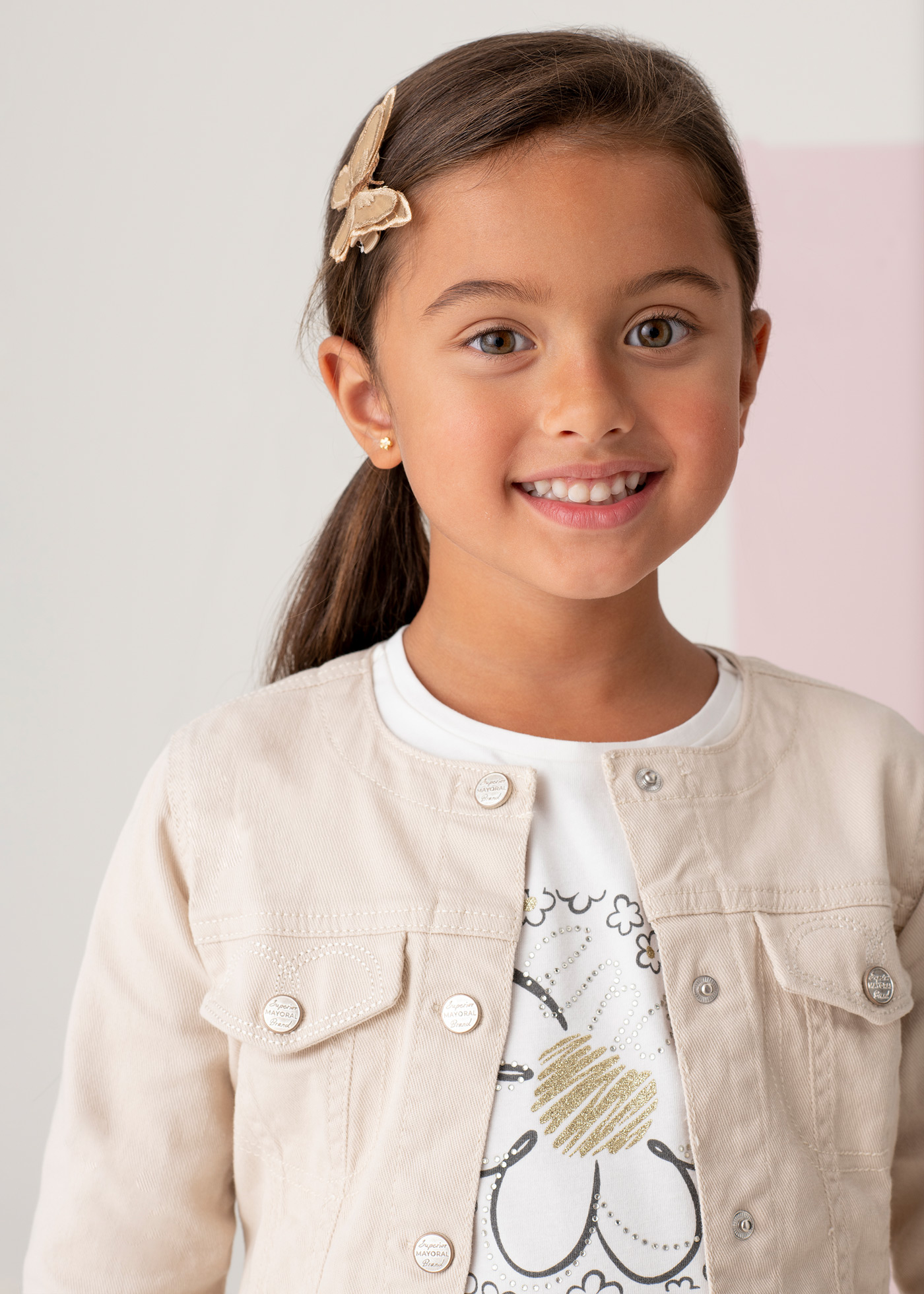 Sustainable Cotton Jacket Girl Mayoral