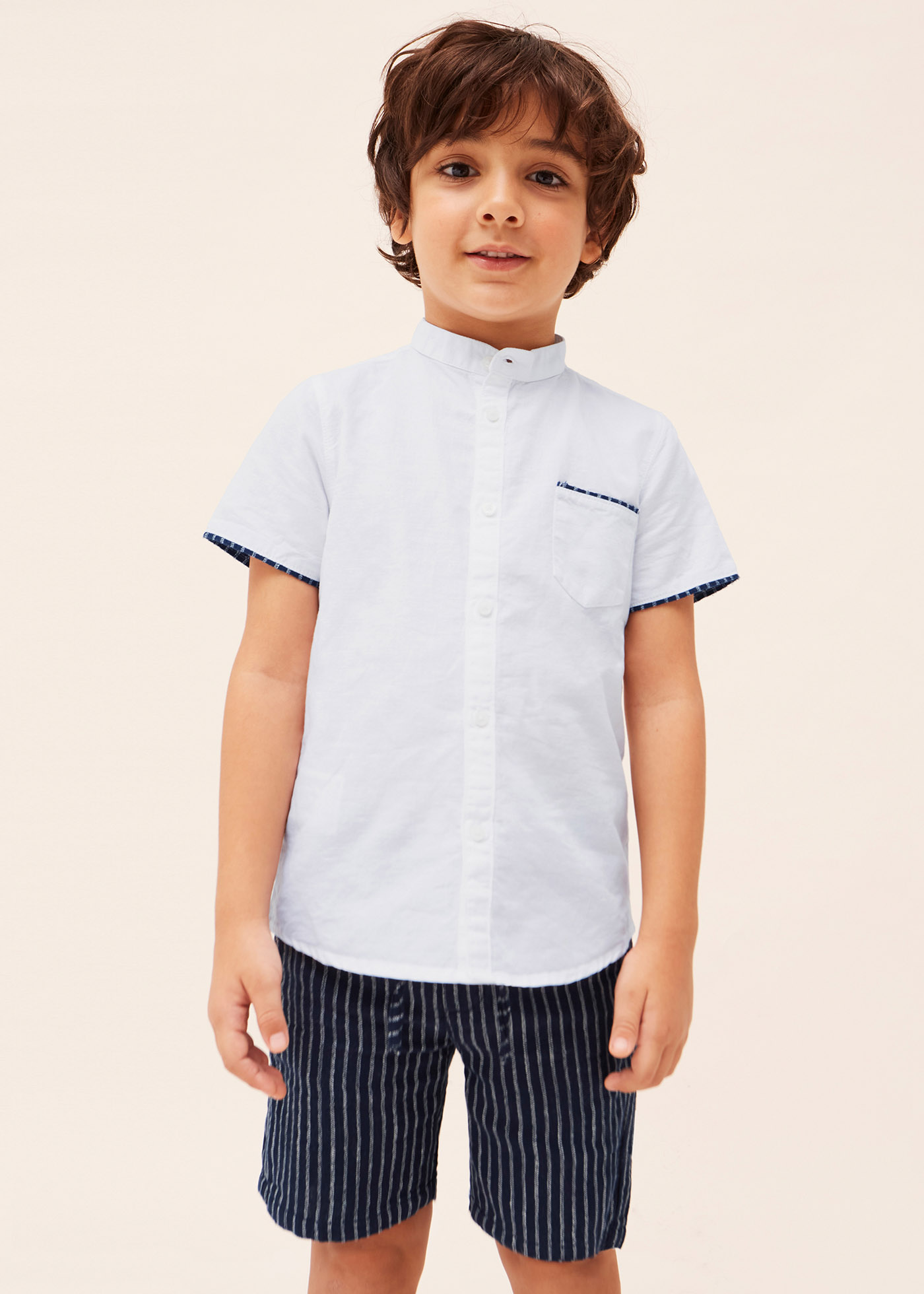 2 piece linen set boy | Mayoral