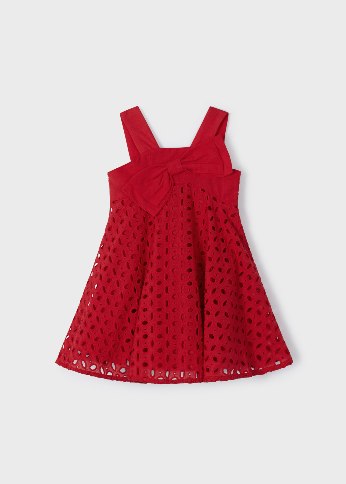 Perforated dress girl | Mayoral