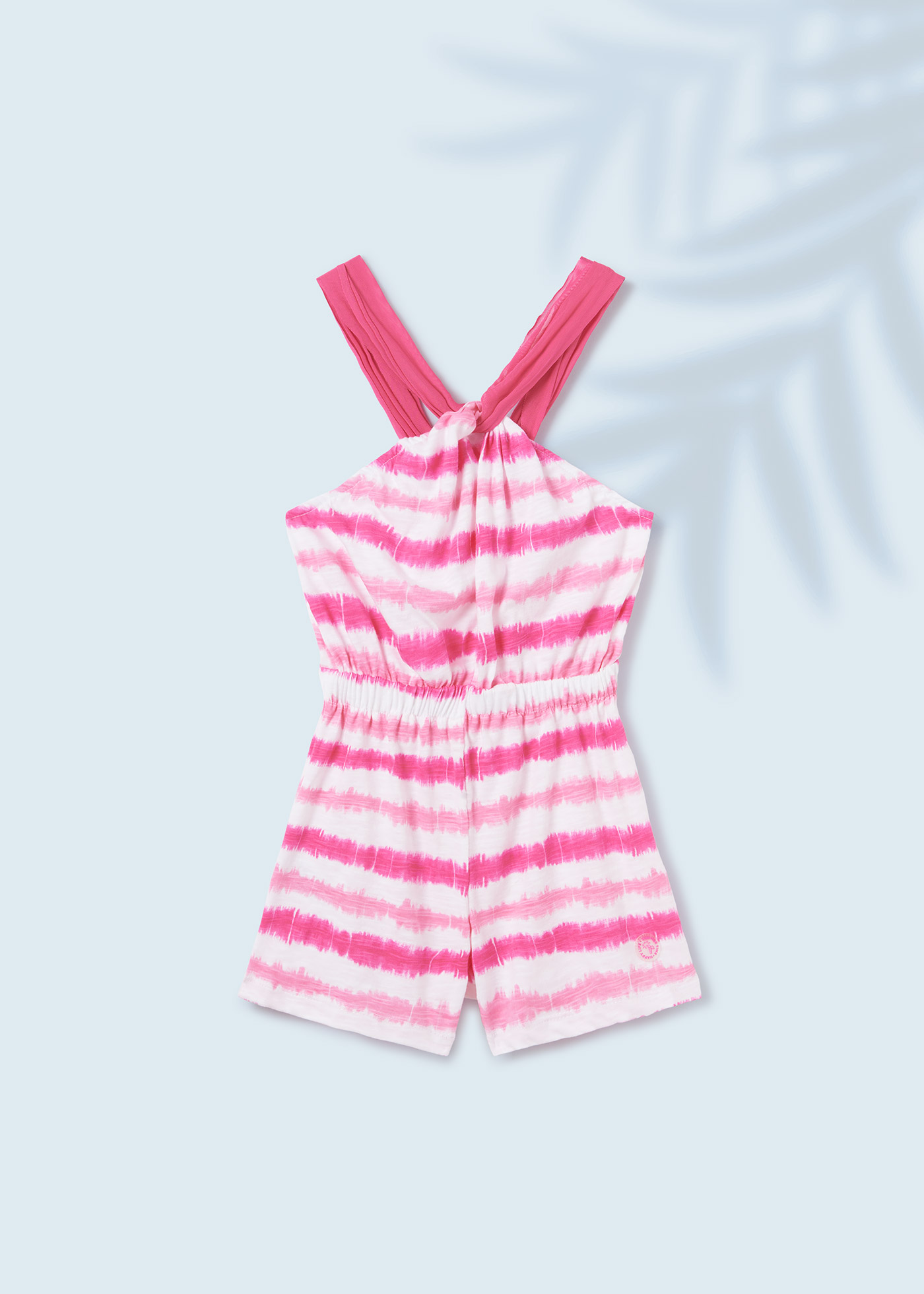 Tuta corta con stampa tie dye ragazza | Mayoral