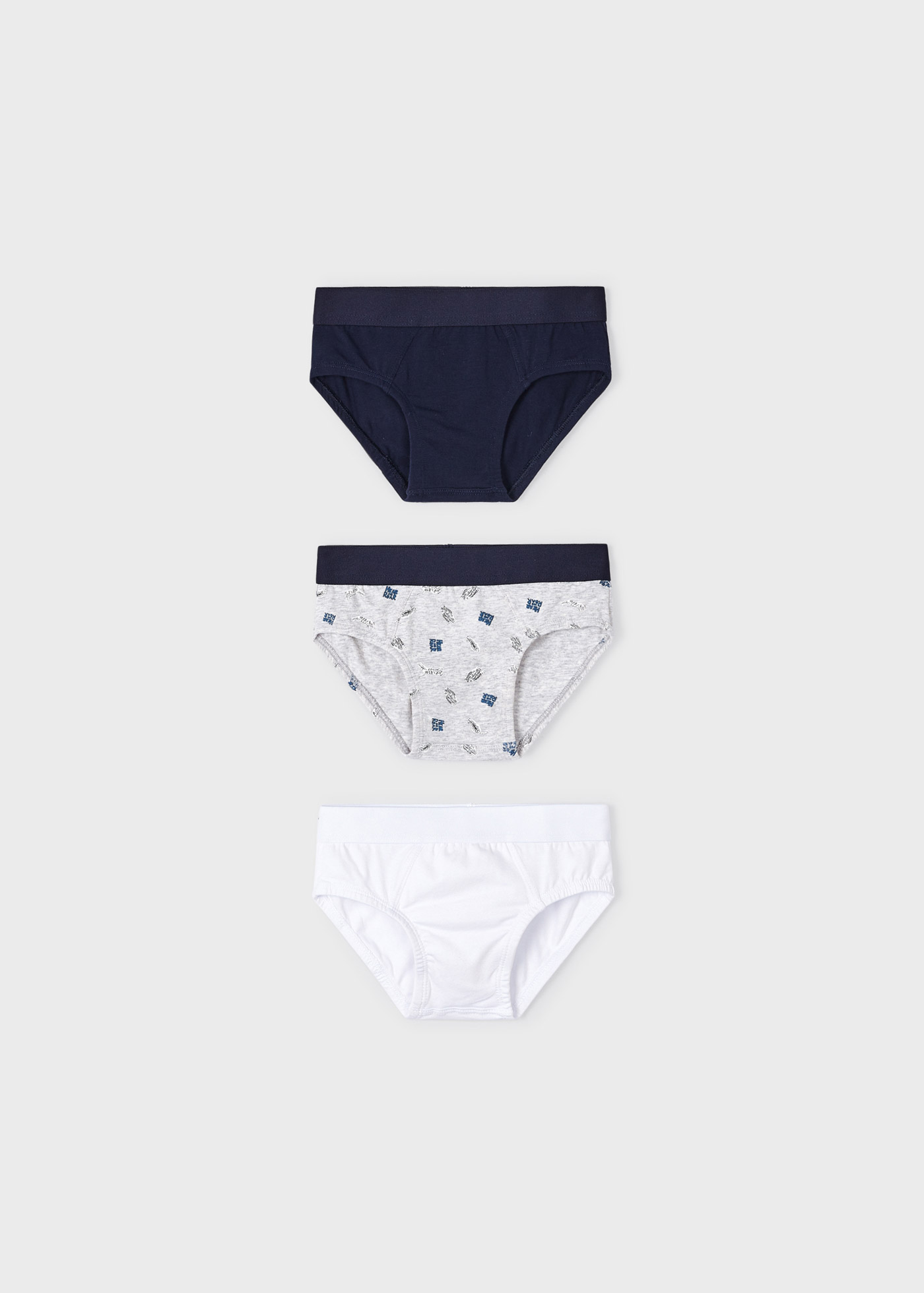 Pack 3 slip con algodón para niño | Mayoral