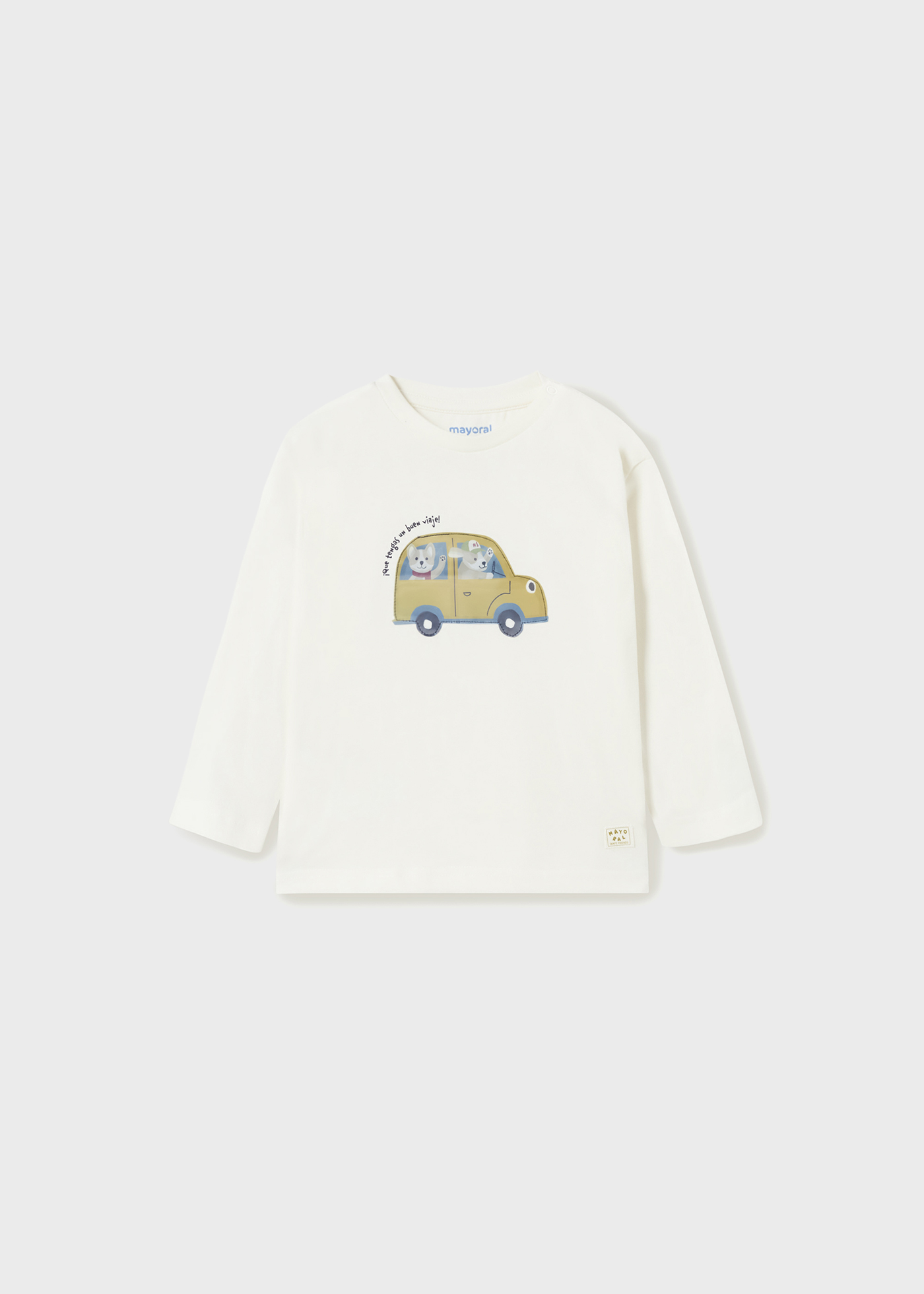 Baby oversized interactive T-shirt Better Cotton | Mayoral