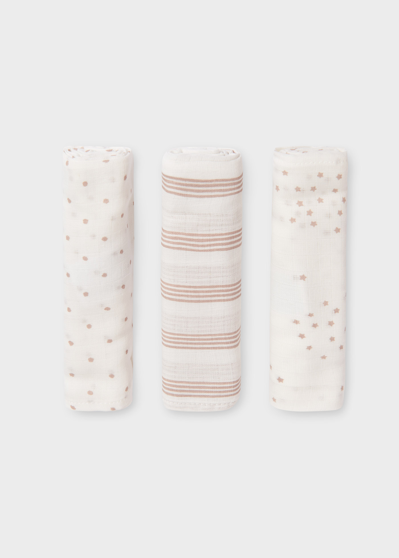 3-piece set gauze Better Cotton baby | Mayoral
