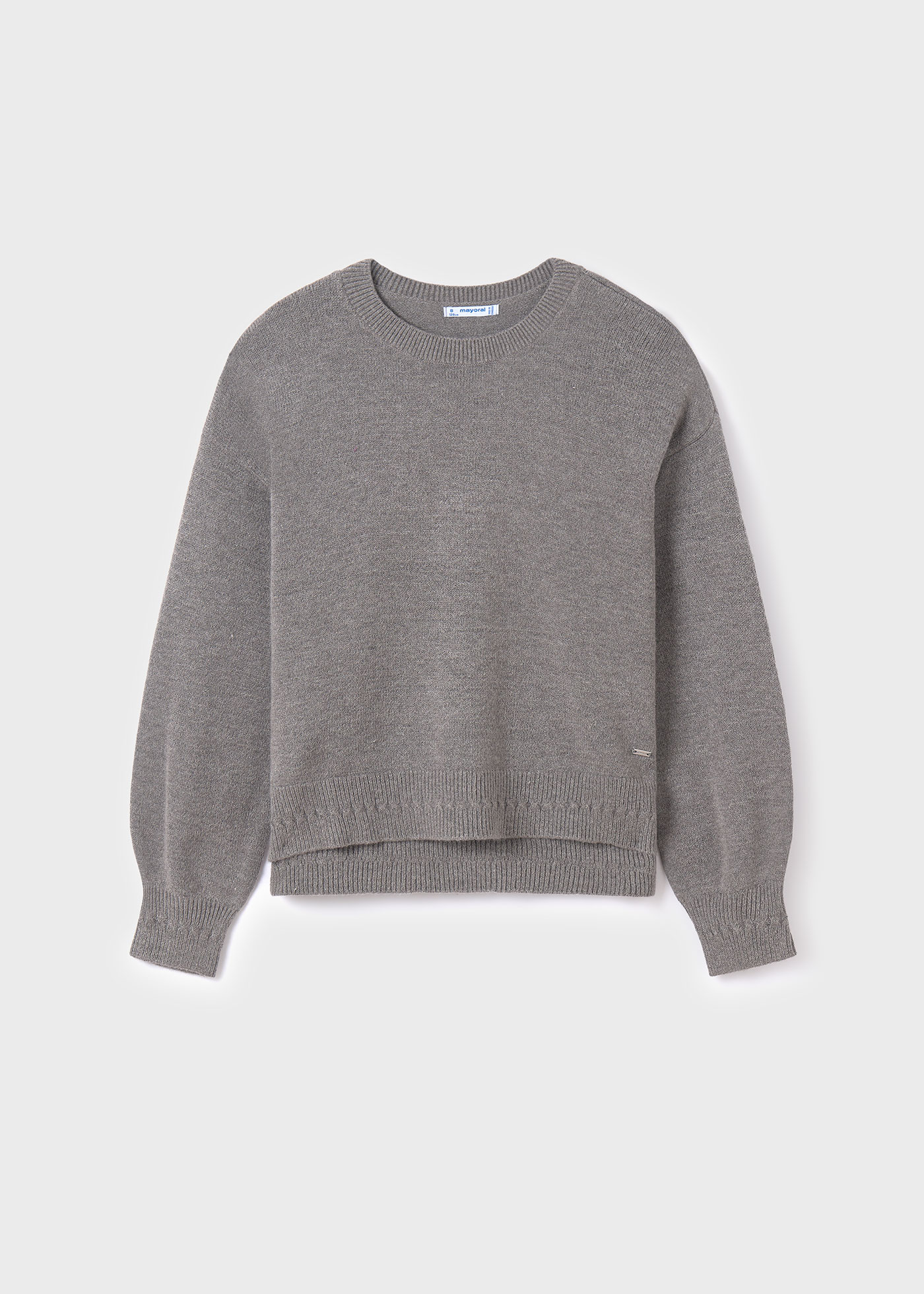 Rib knit sweater girl | Mayoral