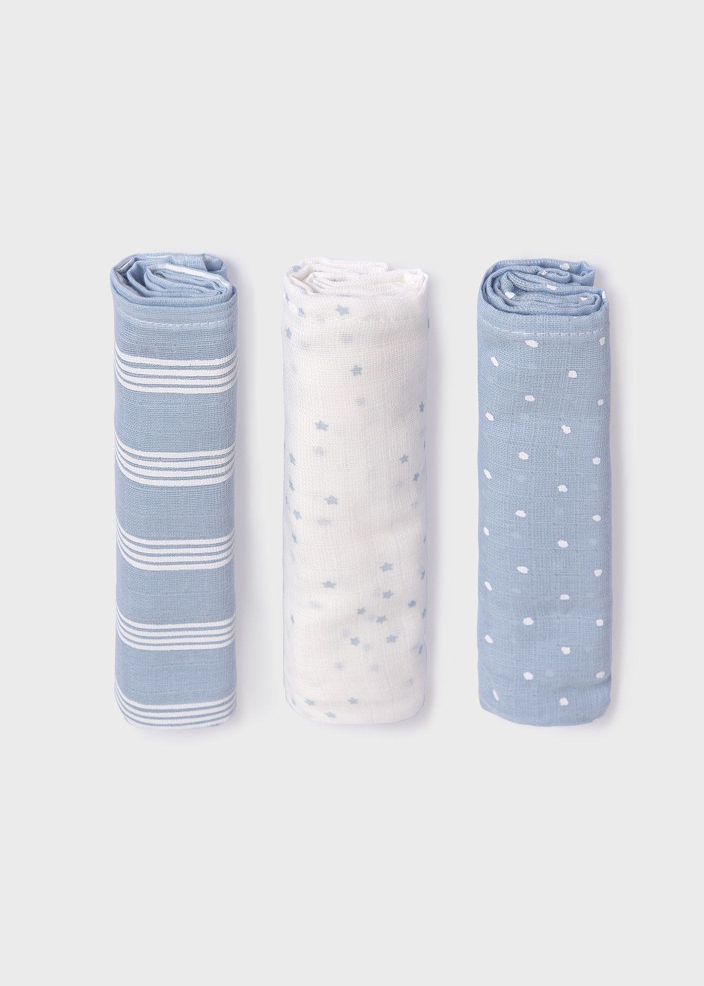 3-piece set gauze Better Cotton baby | Mayoral