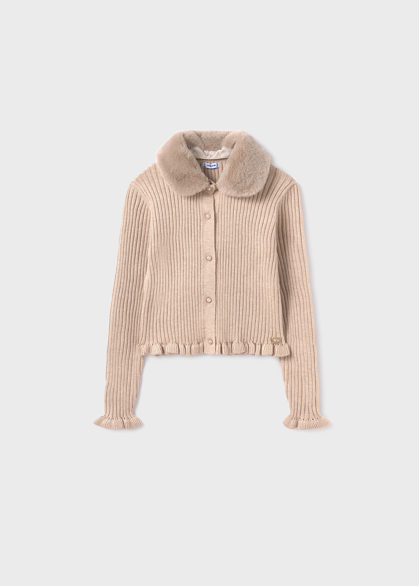 Suéter cuello pelo chica | Mayoral