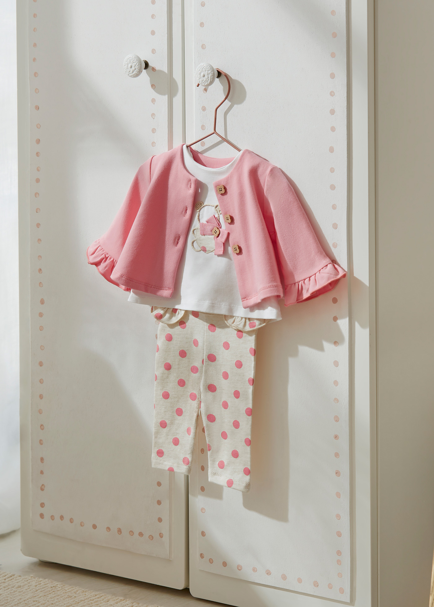 Newborn 3-piece set Better Cotton Nectar | Mayoral