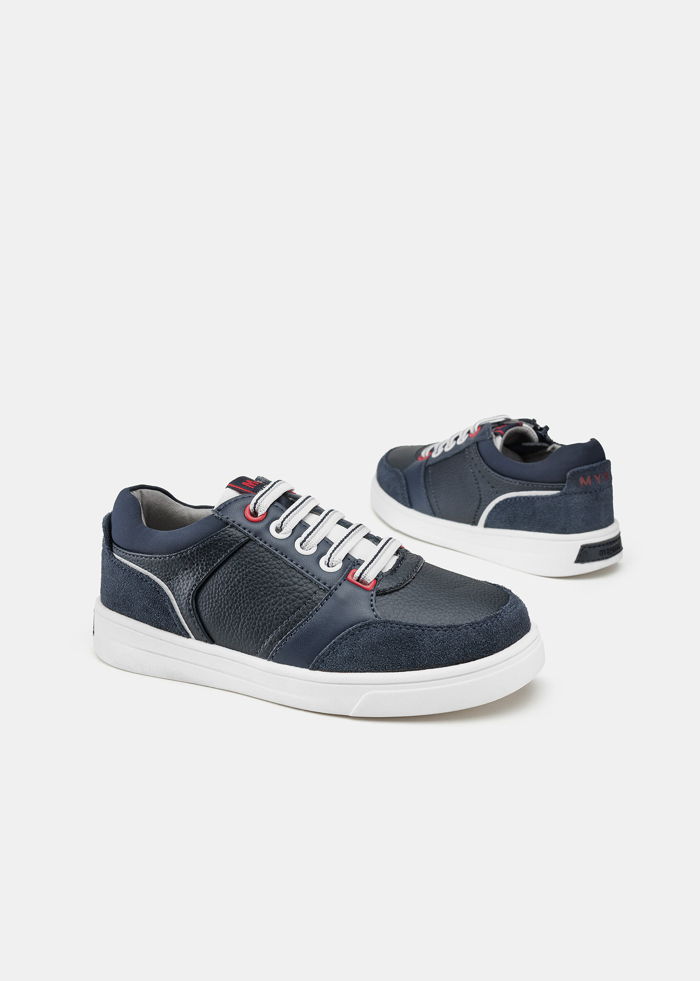 Boy Trainers Sustainable Leather Navy blue | Mayoral