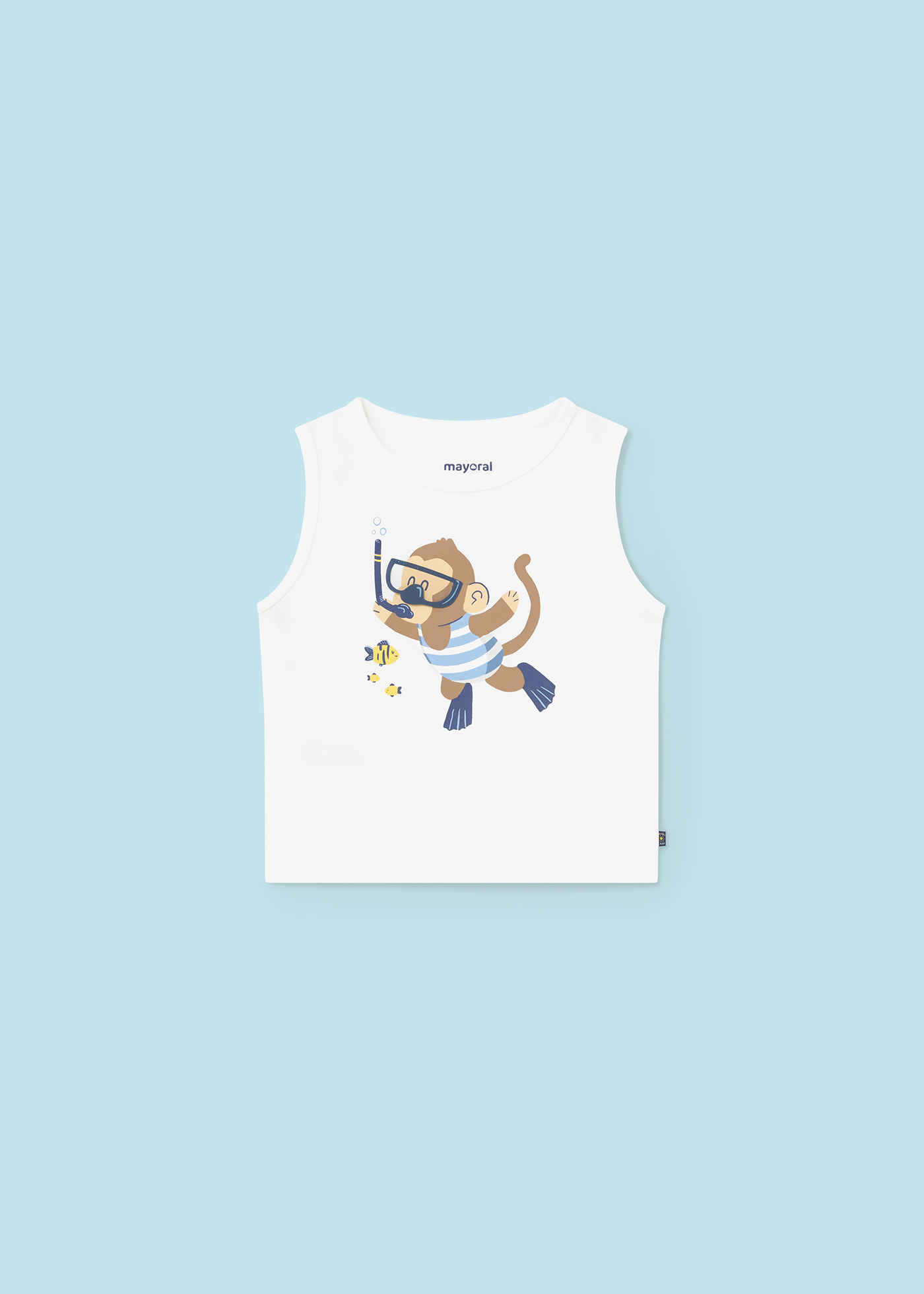 Baby Interactive Vest Top Better Cotton | Mayoral
