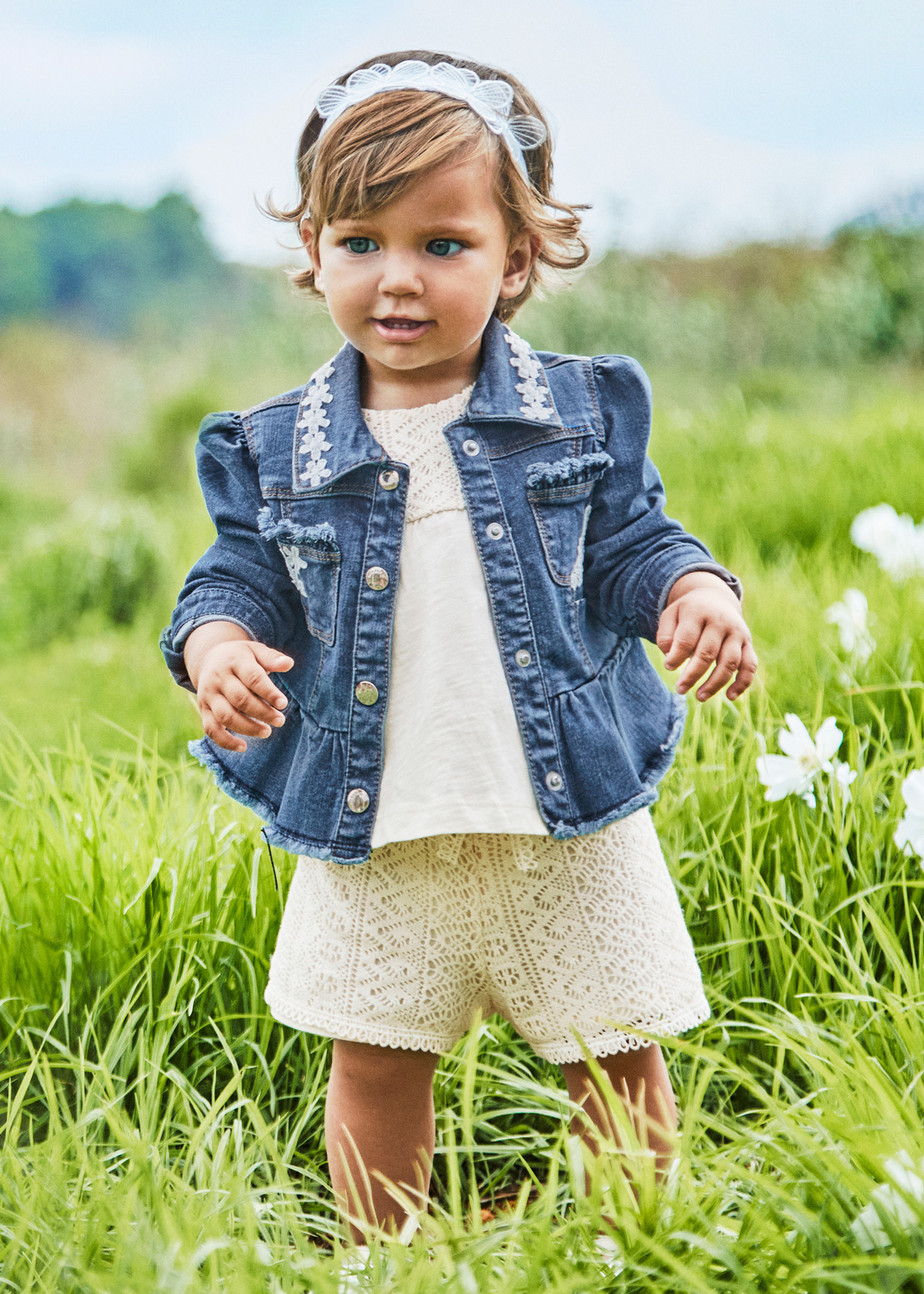 Baby 2-piece crochet set Better Cotton | Mayoral