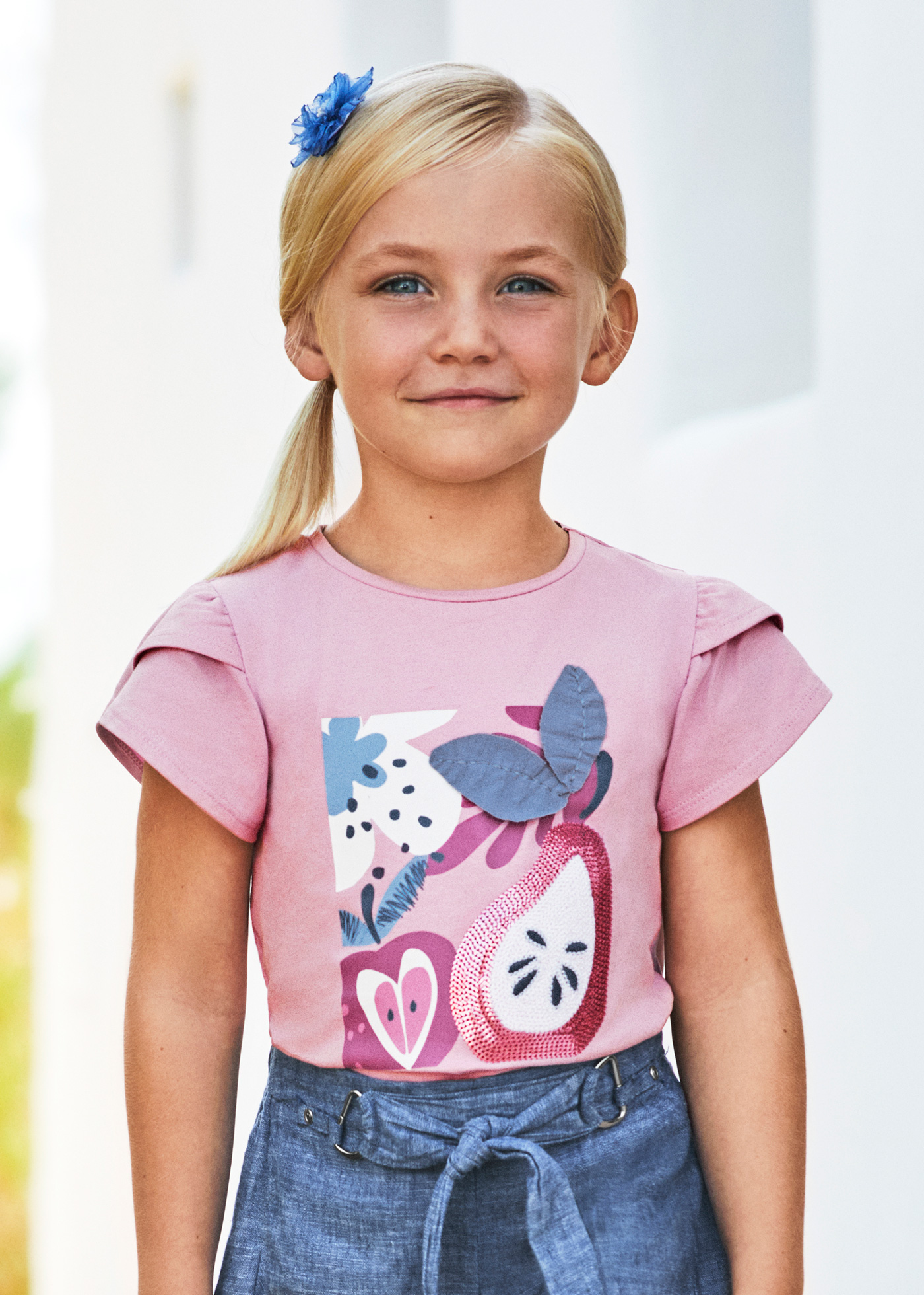Girl print T-shirt | Mayoral