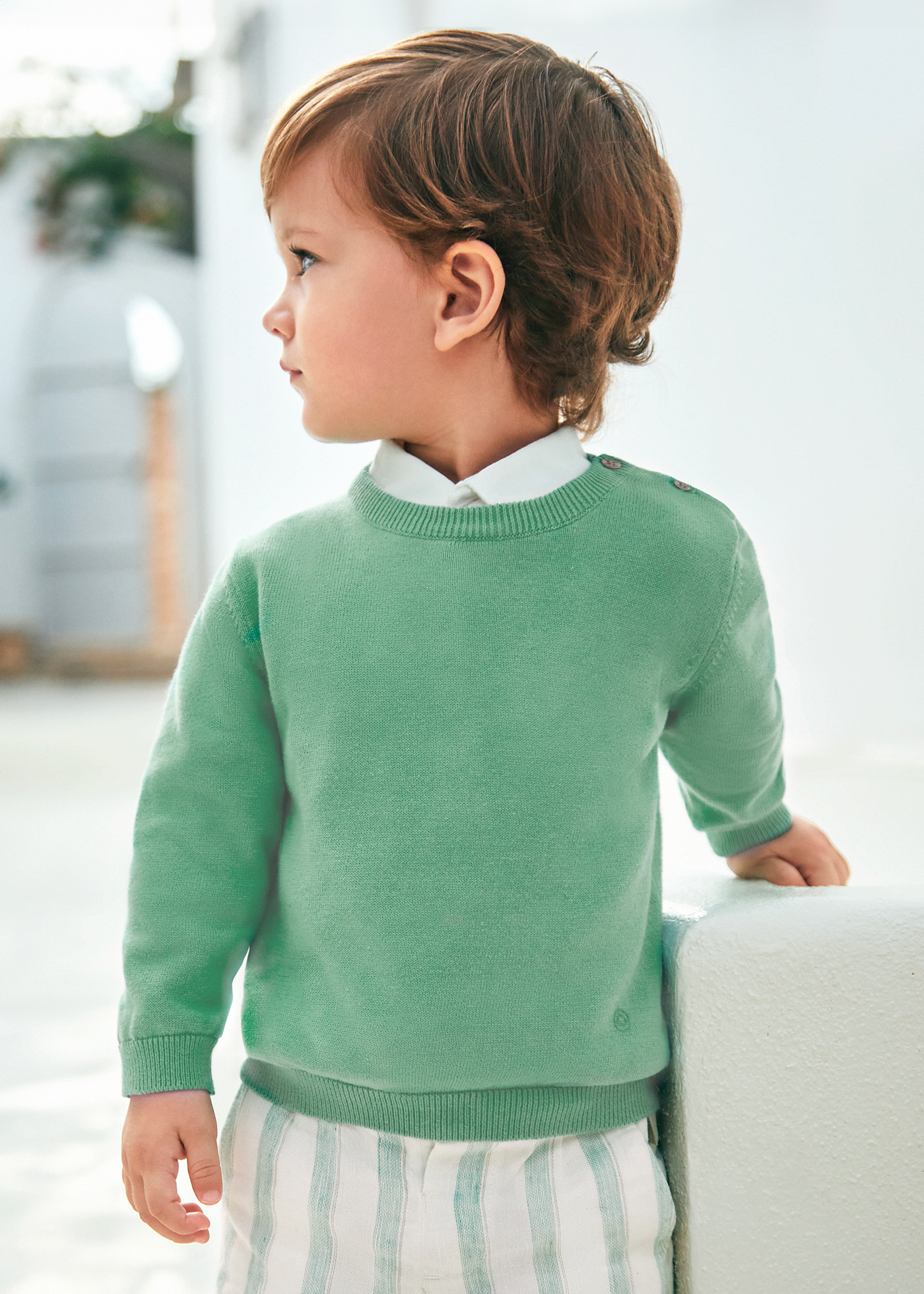 Baby Basic Jumper Better Cotton | Mayoral