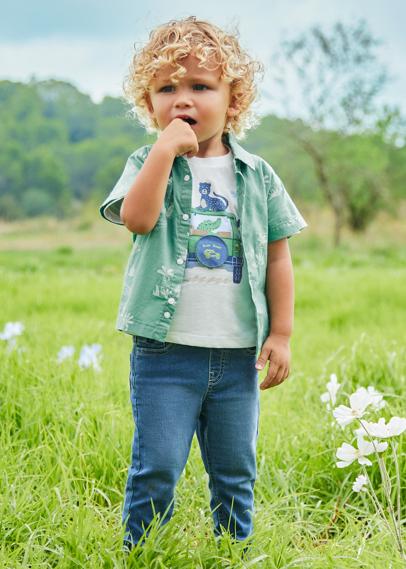Baby Jeans Better Cotton Medium Jeans | Mayoral