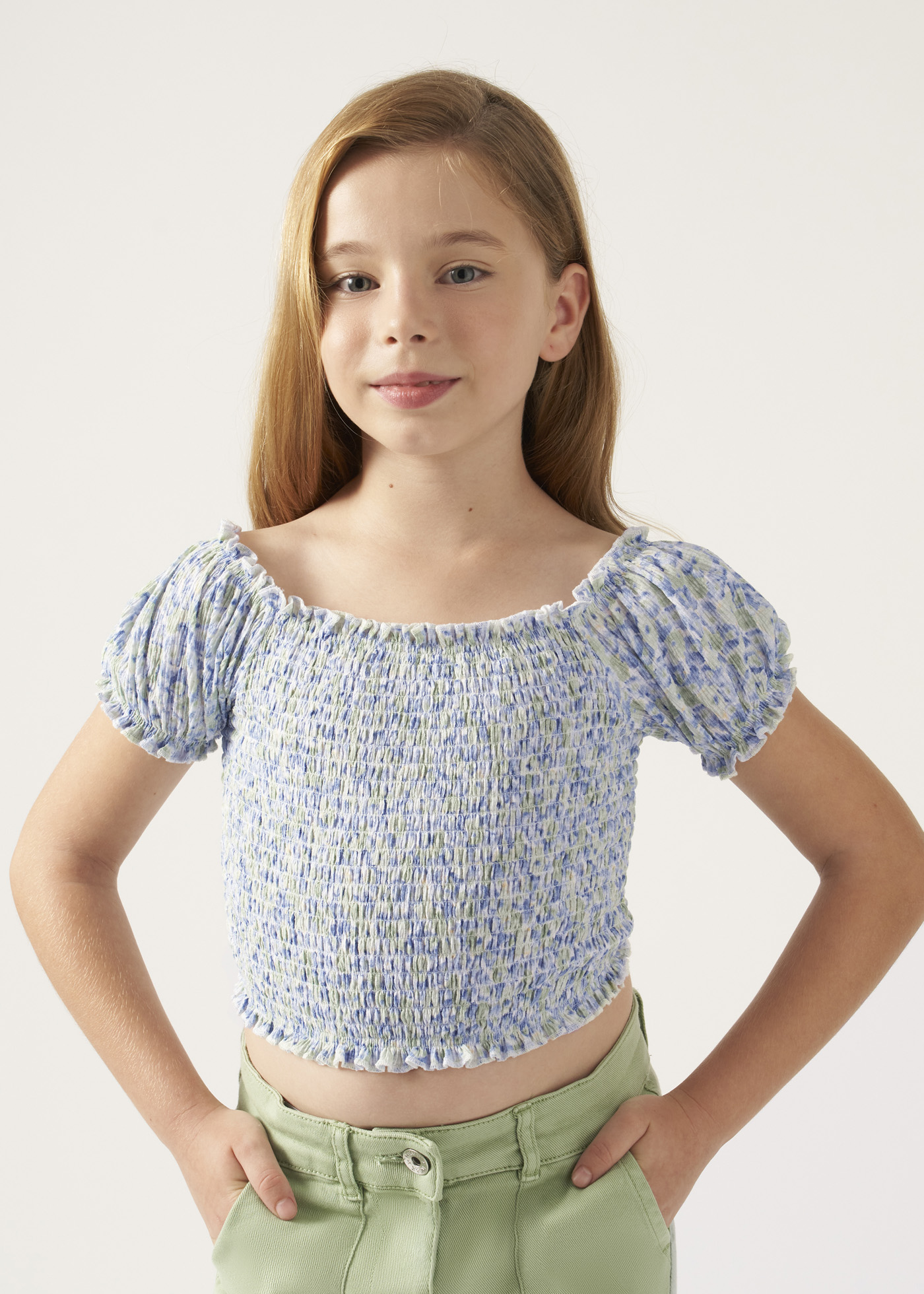 Girl Smock Top | Mayoral