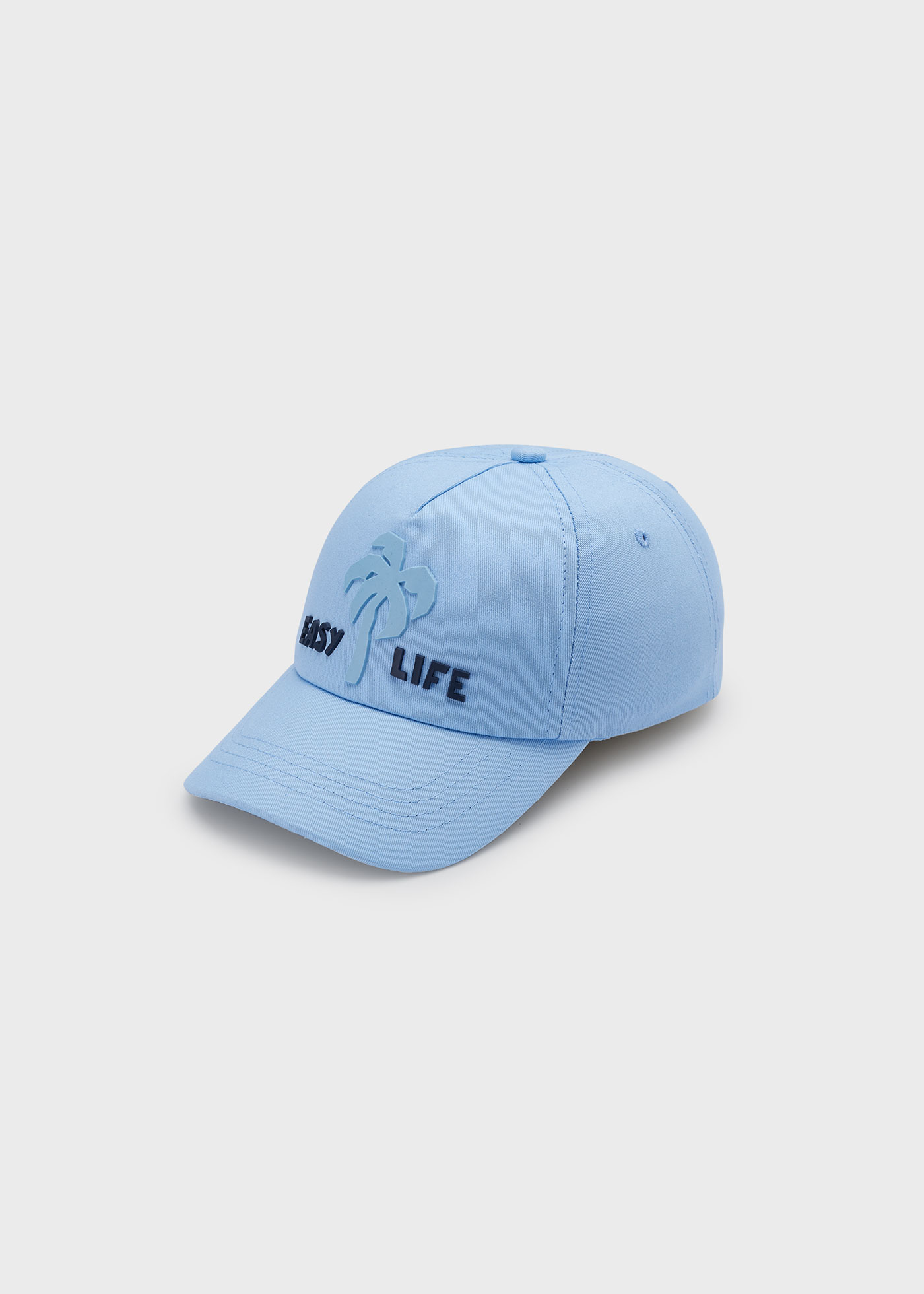Boys embossed cap Better Cotton Powder blue | Mayoral