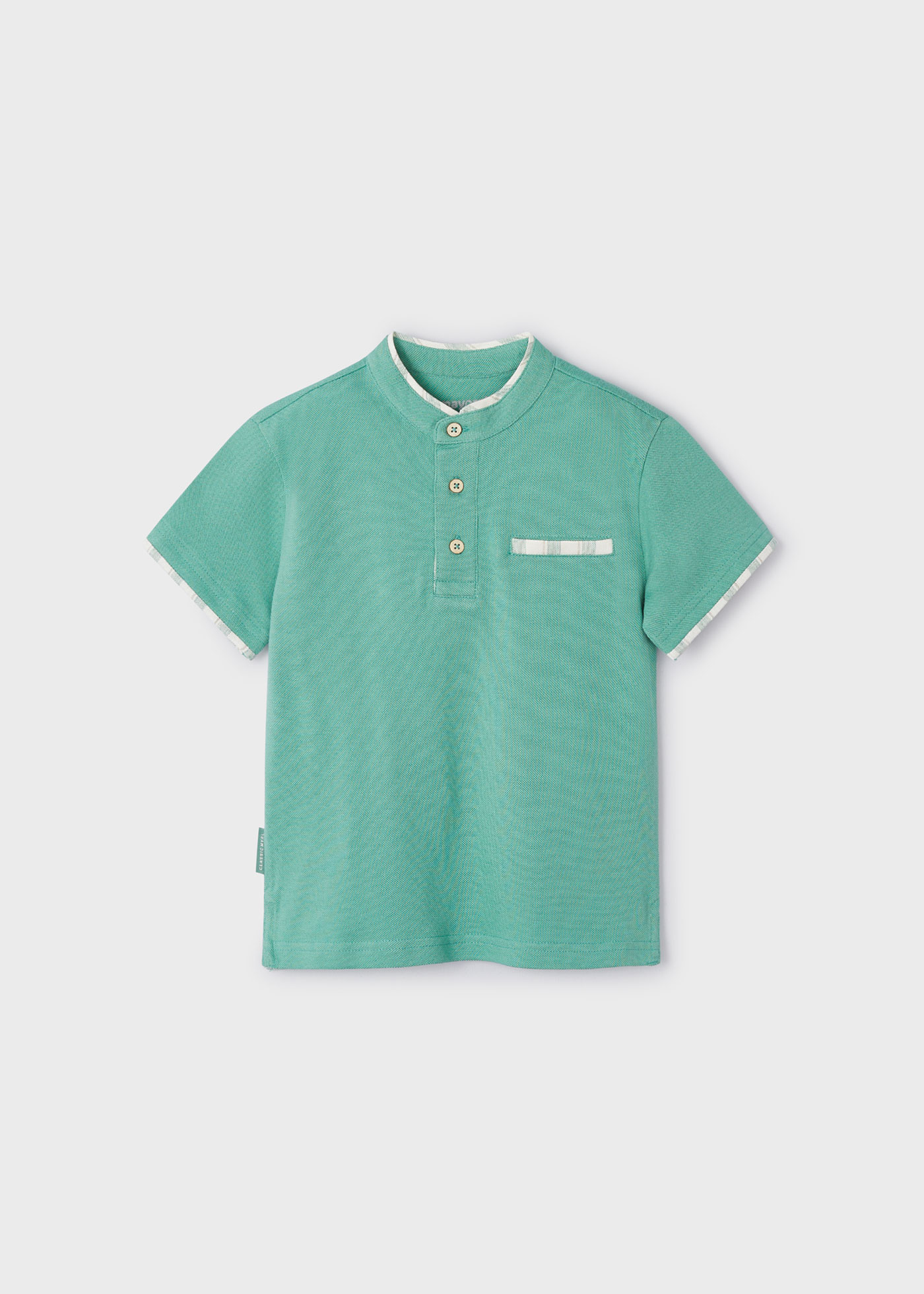 Boy Combined Mao Shirt Better Cotton Lychee | Mayoral