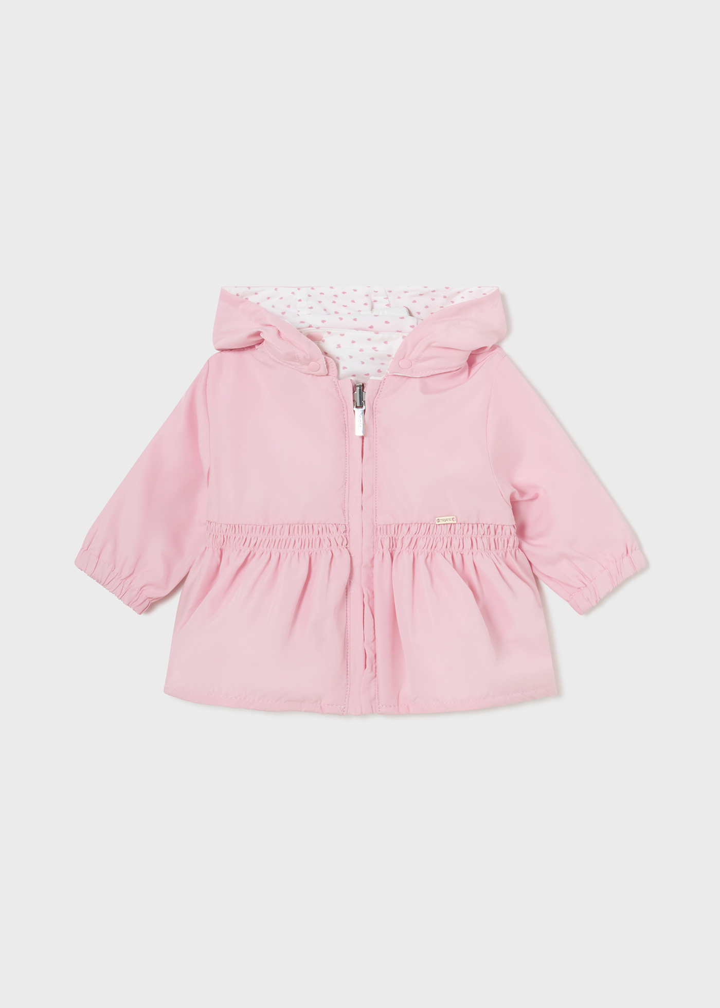 Newborn Reversible Windbreaker Jacket Baby pink | Mayoral