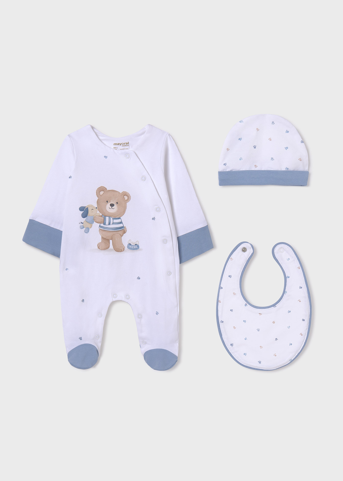 Baby 3 Piece Gift Set Better Cotton | Mayoral