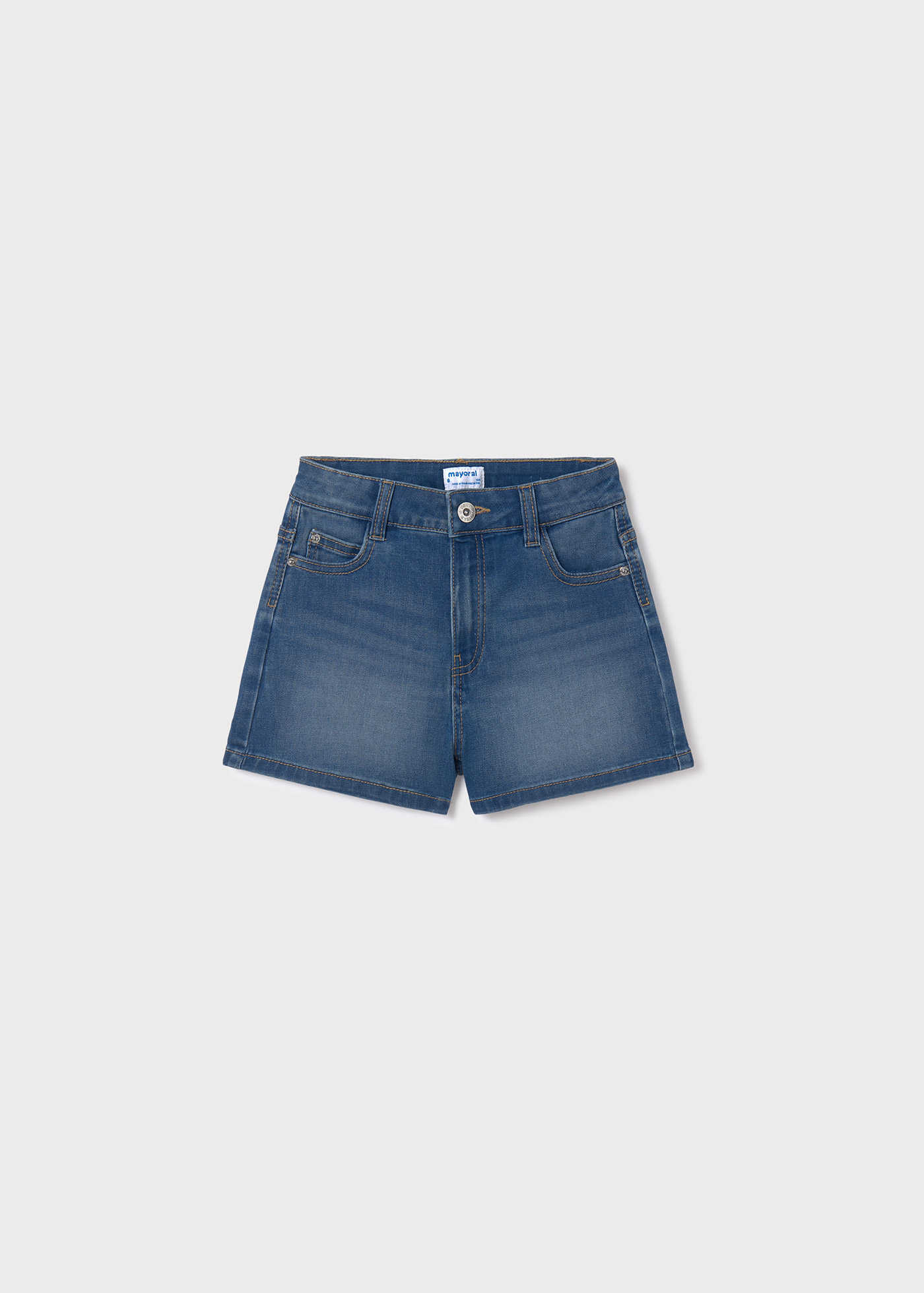 Girls denim shorts ecowash Medium Jeans | Mayoral