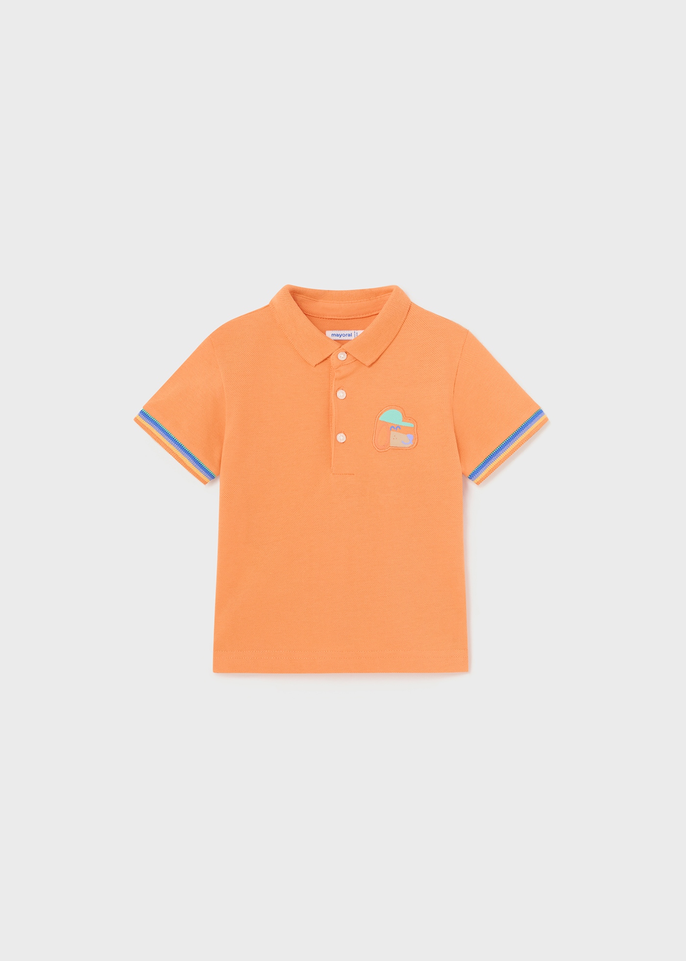 Baby polo shirt back print Better Cotton | Mayoral
