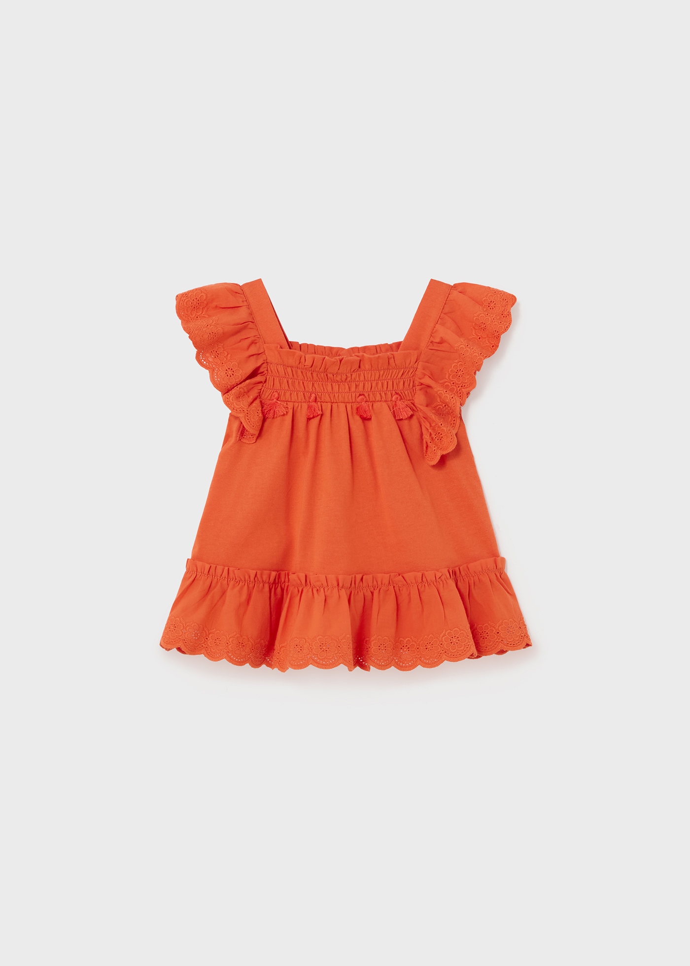 Blusa holanes Better Cotton bebé Clementina | Mayoral