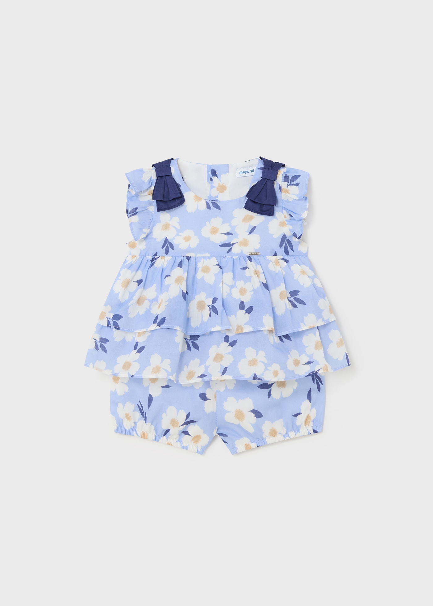 Baby 2-piece floral set Better Cotton | Mayoral