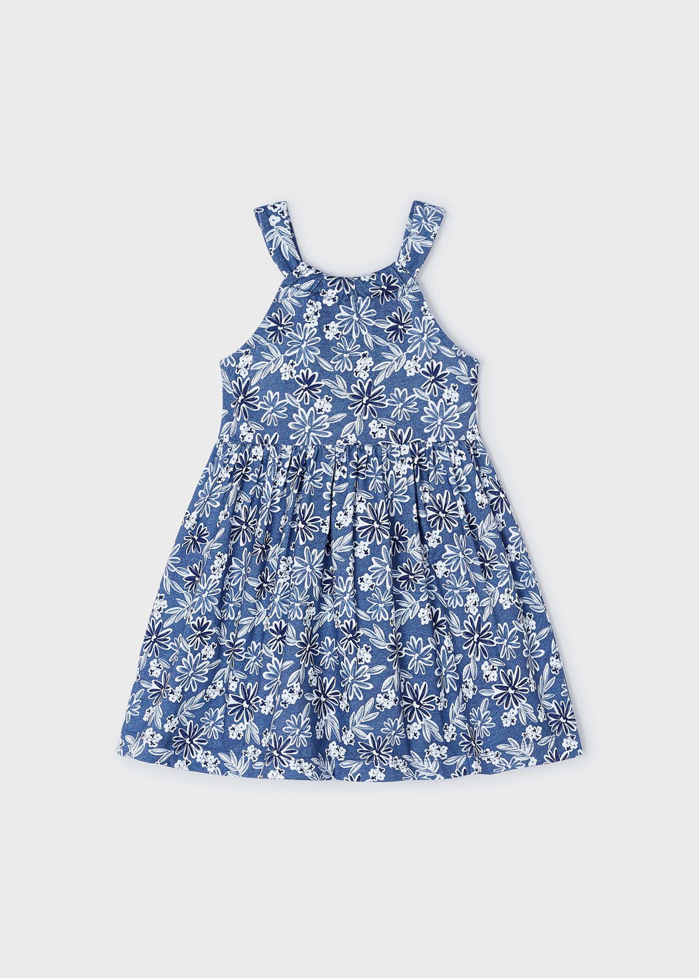 Girls printed dress Better Cotton Ink | Mayoral