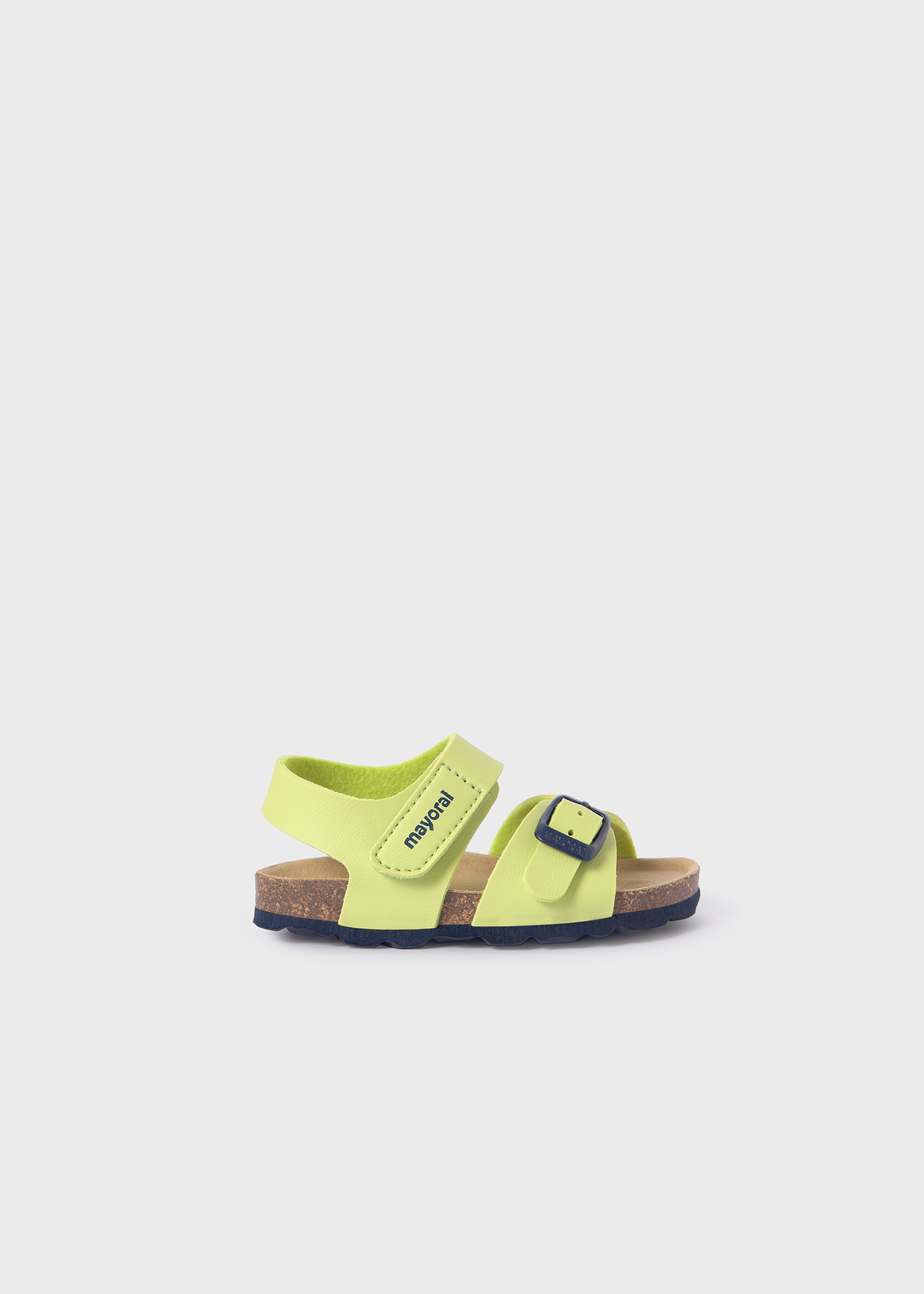 Baby sandals bio velcro Lime | Mayoral