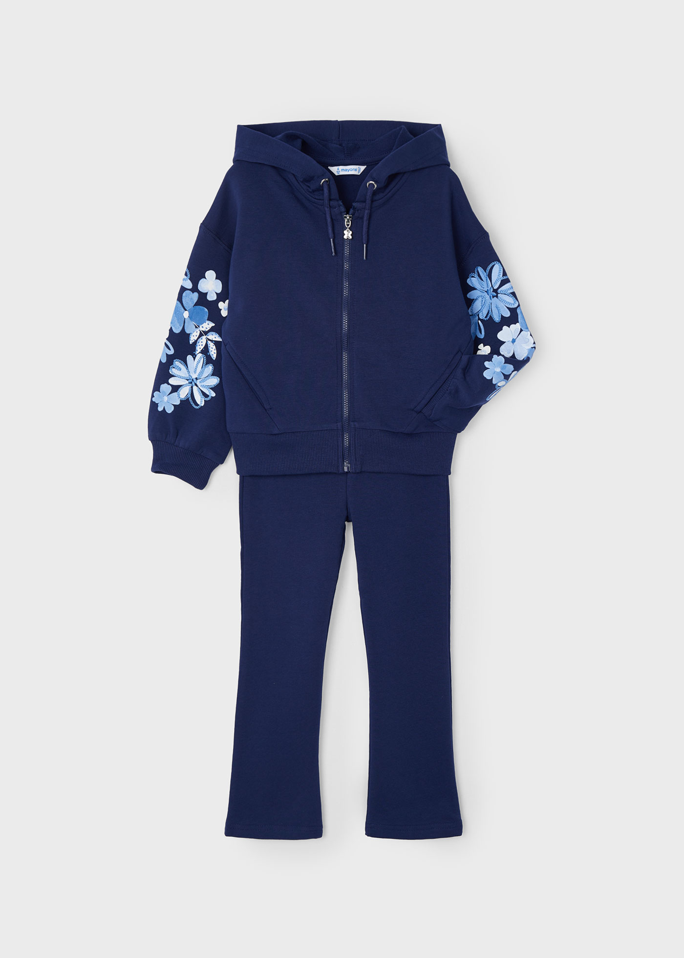 Girls 2-piece set flare fit Ink | Mayoral