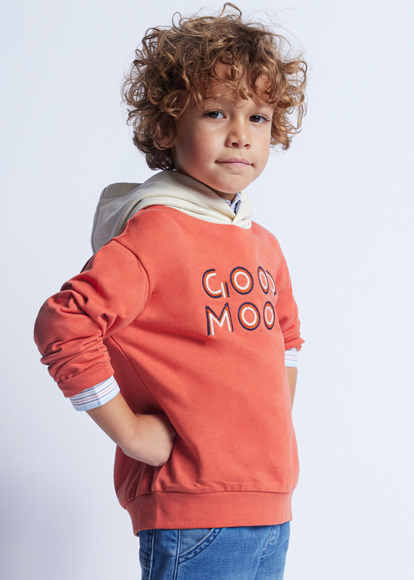 Boys hoodie graphic Better Cotton Chilli | Mayoral
