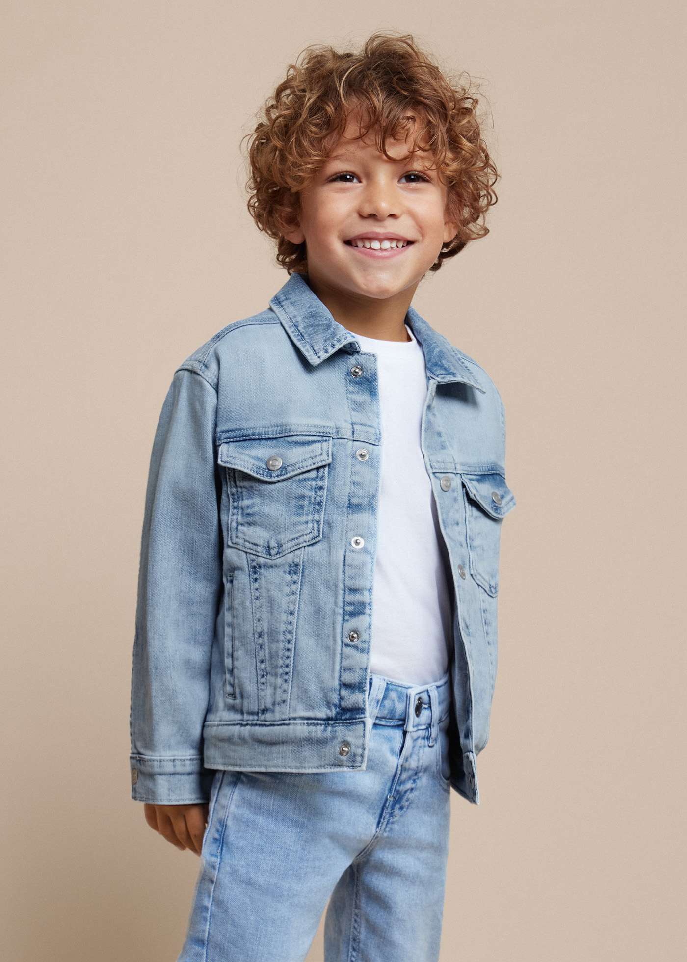 Boys denim jacket Better Cotton Light denim | Mayoral
